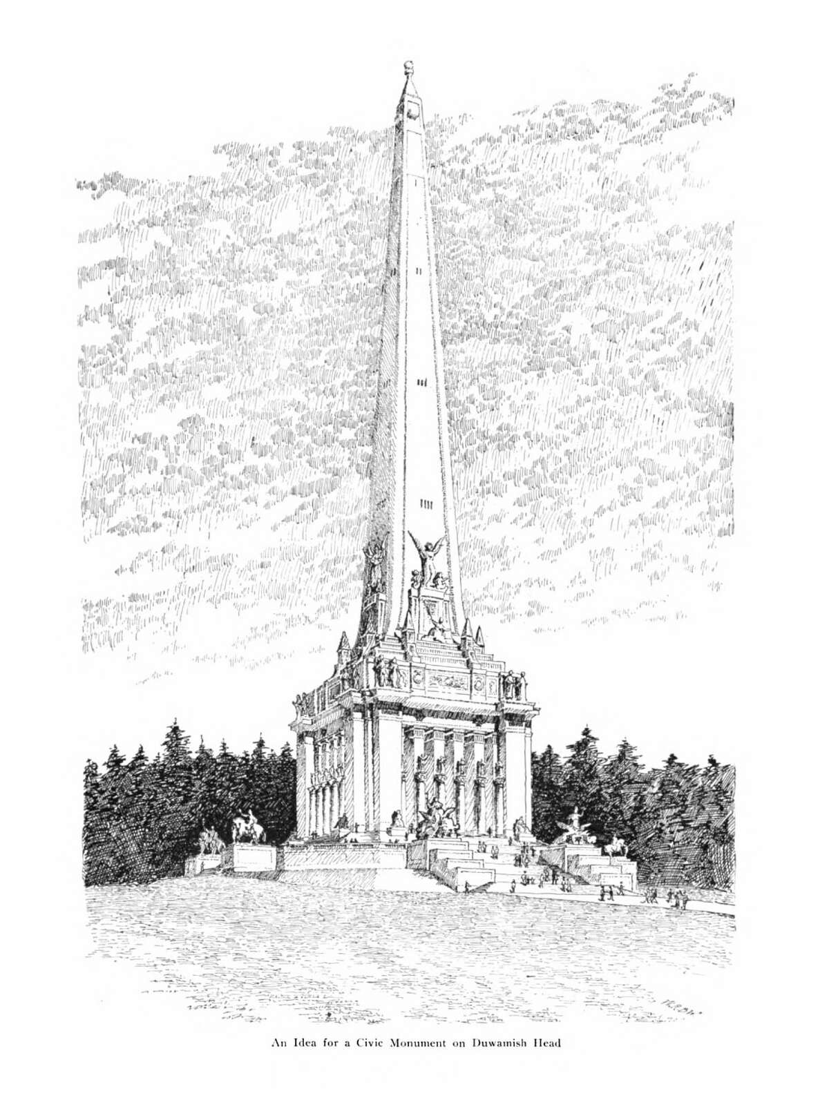 What would Seattle be like today if the 'Bogue' plan passed in 1912?