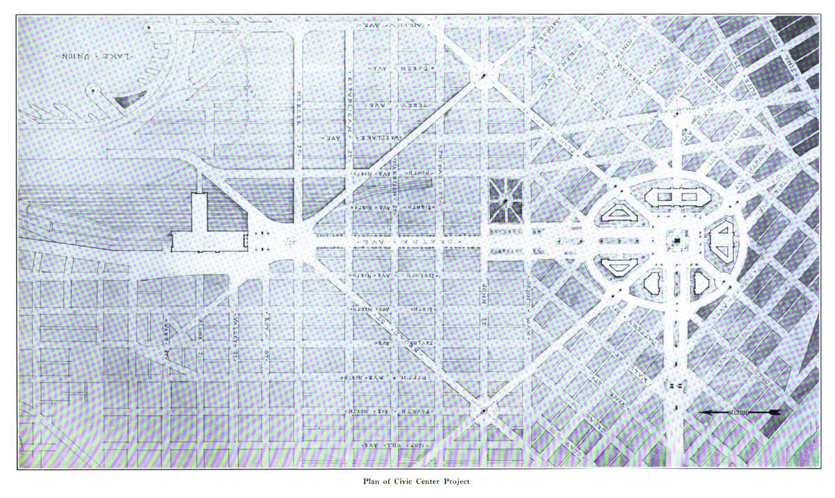 What would Seattle be like today if the 'Bogue' plan passed in 1912?