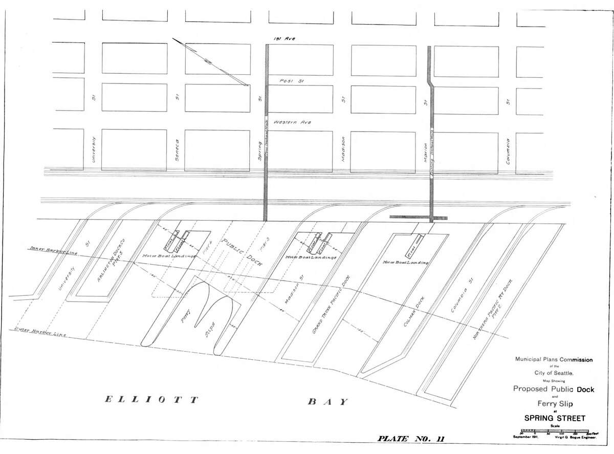 What would Seattle be like today if the 'Bogue' plan passed in 1912?
