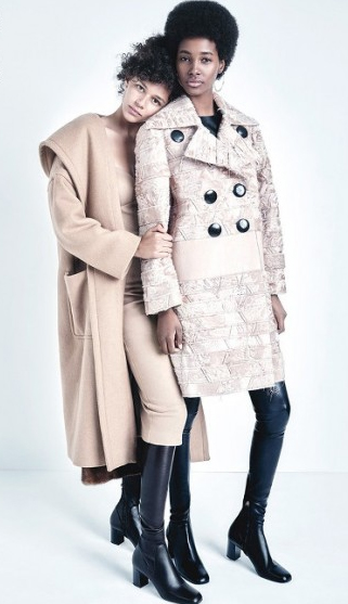 W Magazine features all black models for fall fashion issue