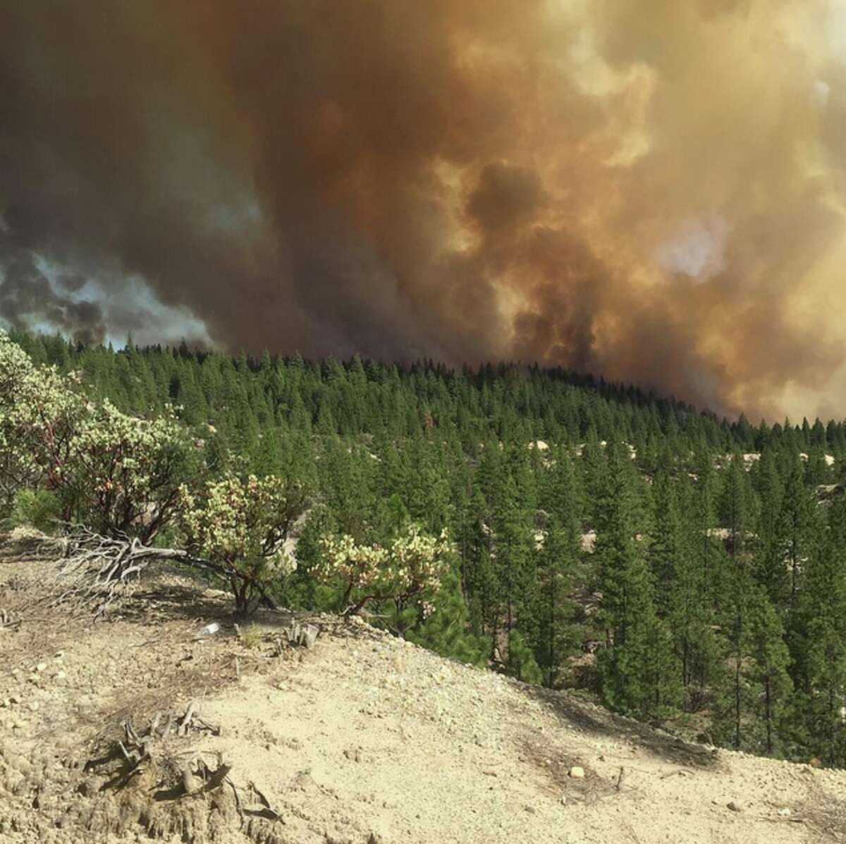 Placer County fire forces evacuations near Alta