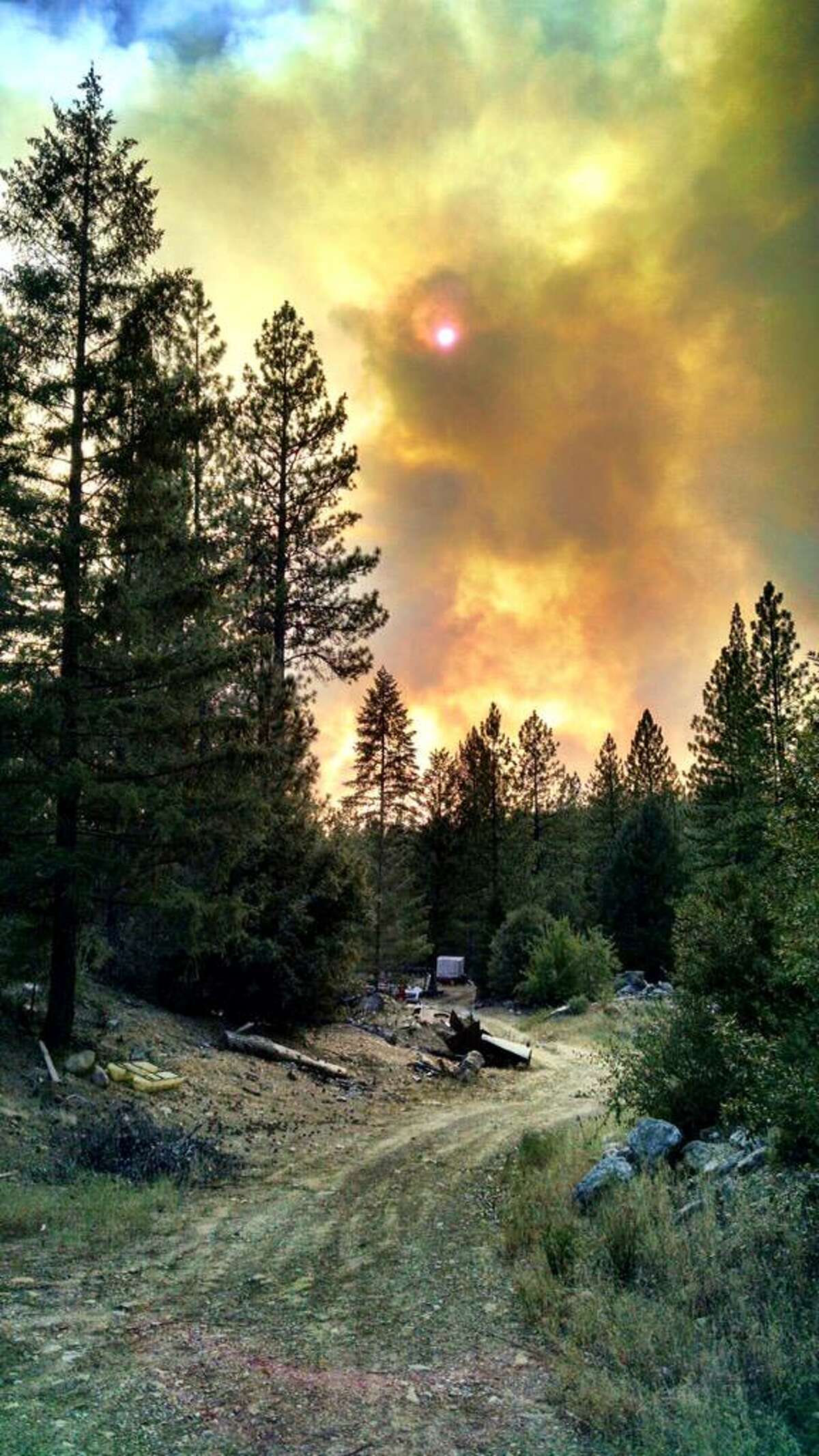 Placer County fire forces evacuations near Alta