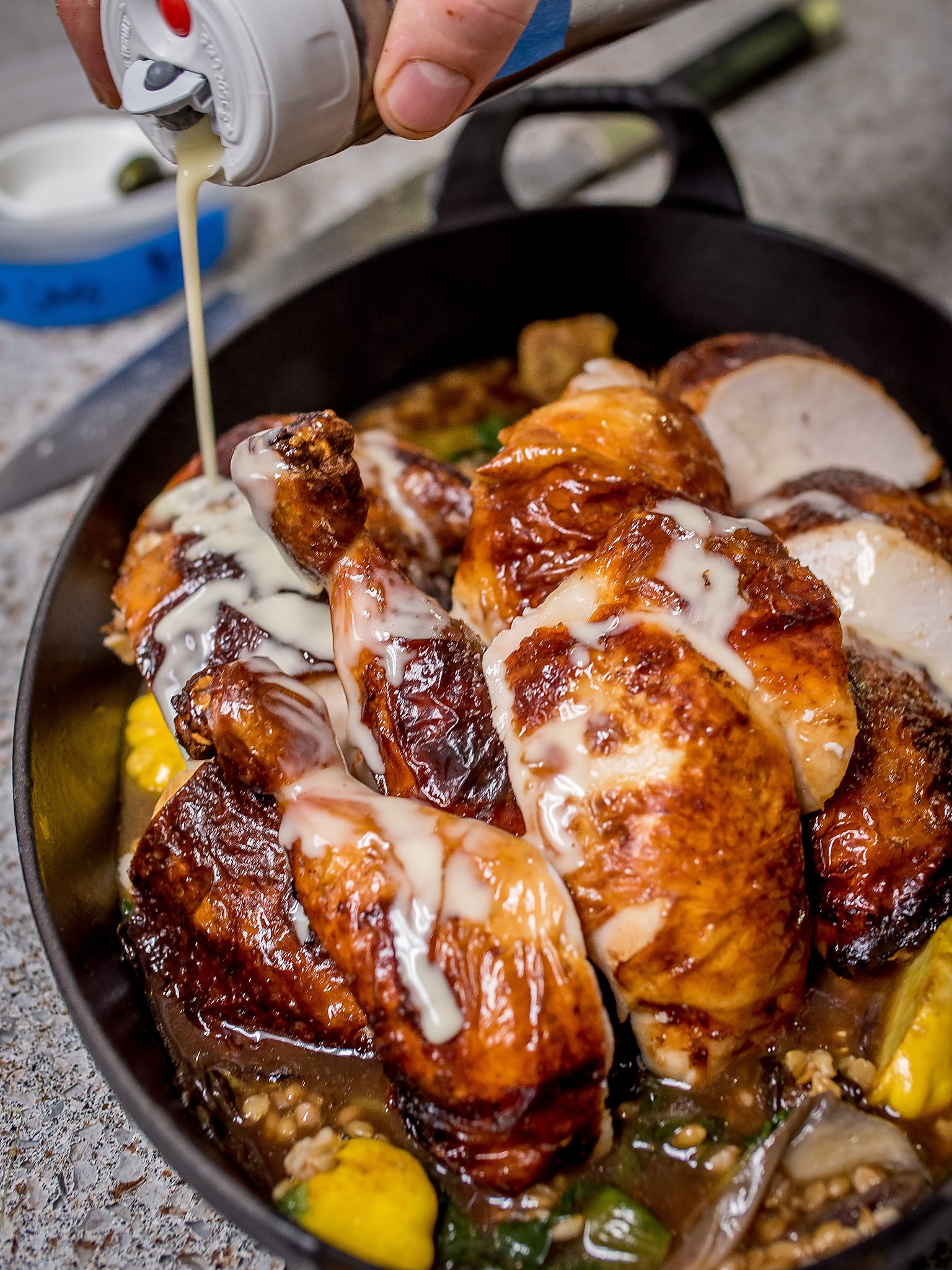 Follow the truffle chicken to Wine Country