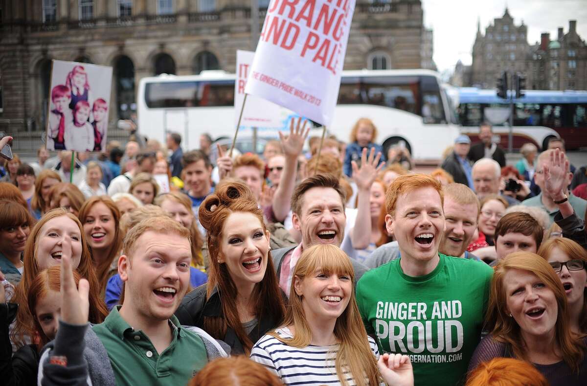 Redheads Unite Celebrate Ginger Pride At Dolores Park In S F