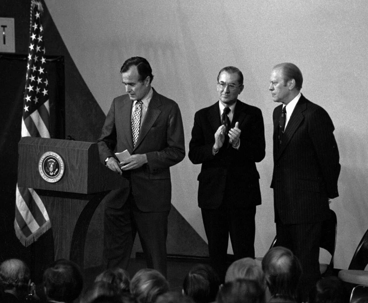 George H.W. Bush and his wife, Barbara, hospitalized in Houston