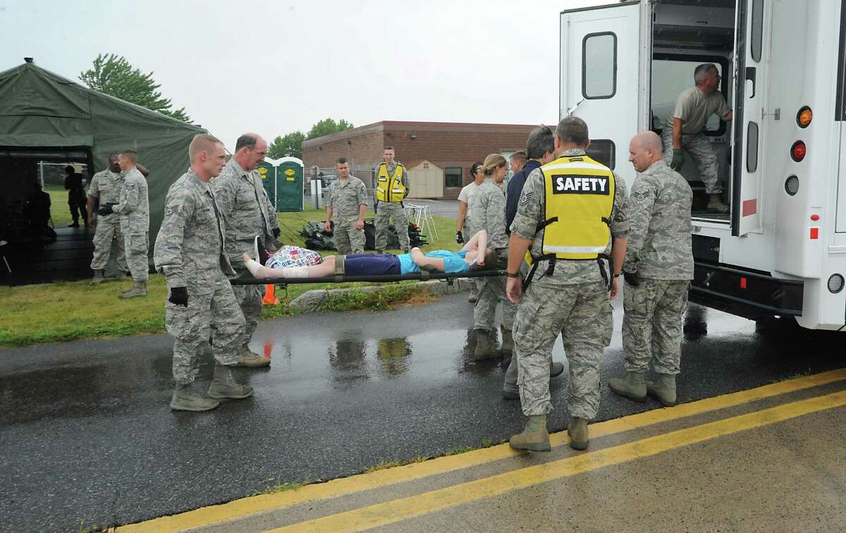 109th Airlift Wing practices medical evacuations