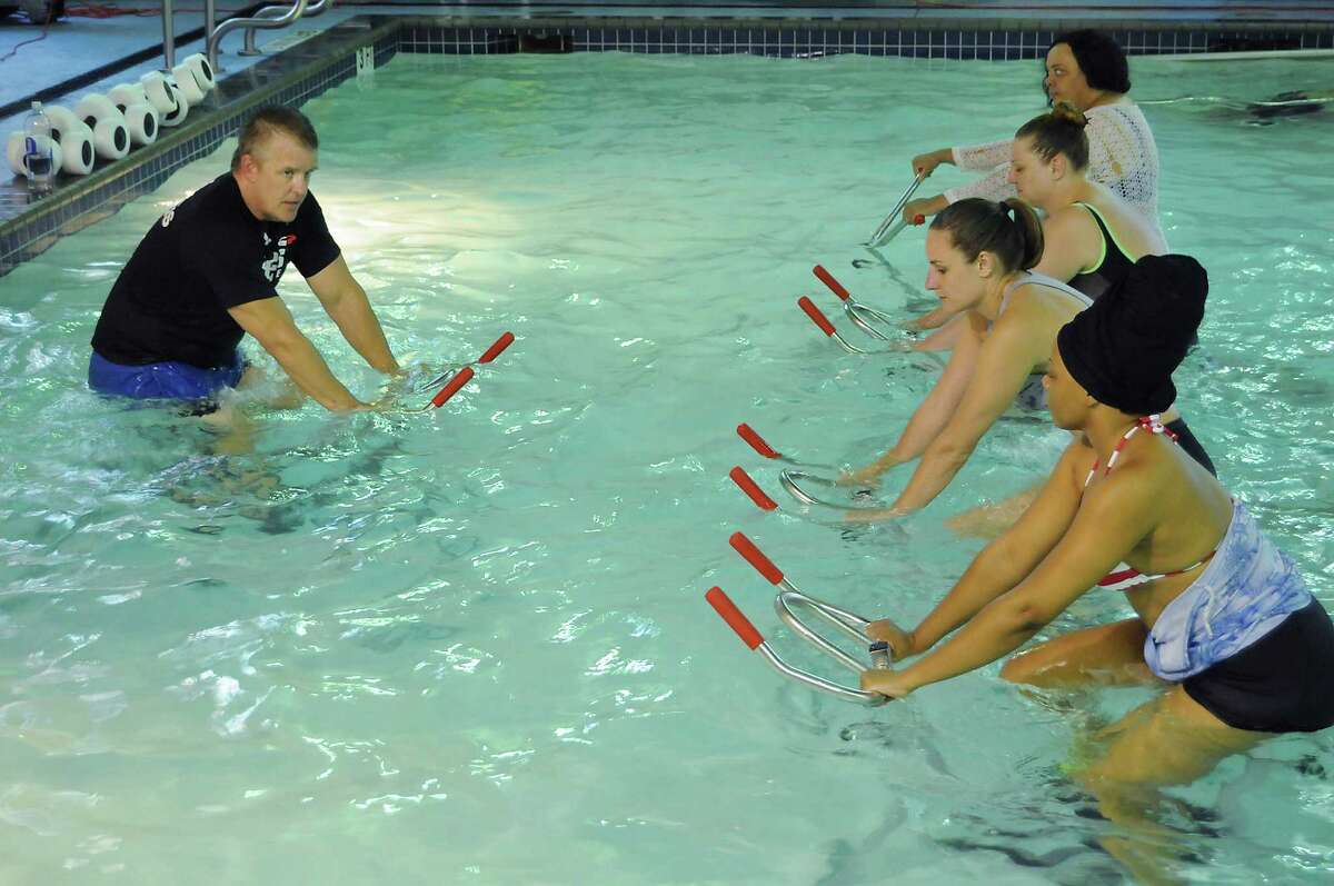 A new spin on exercise: an underwater bike ride