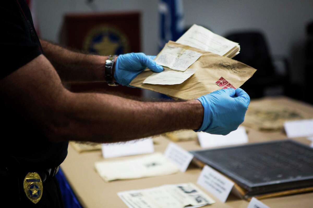 Houston Post Office time capsule opened