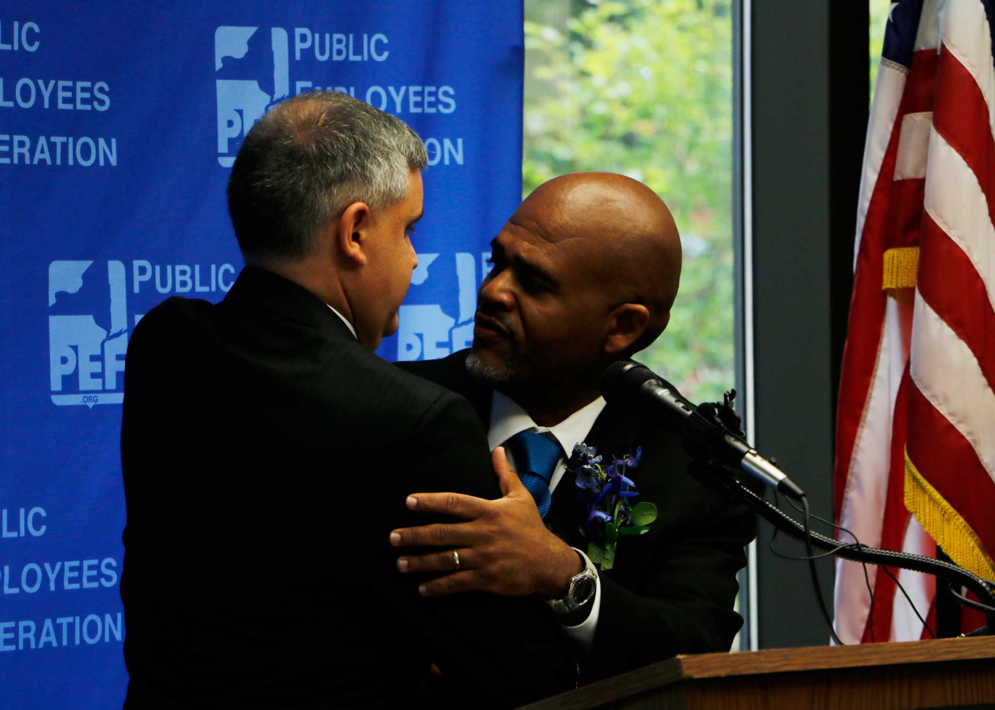 Pledging to move forward, a new PEF president is sworn in
