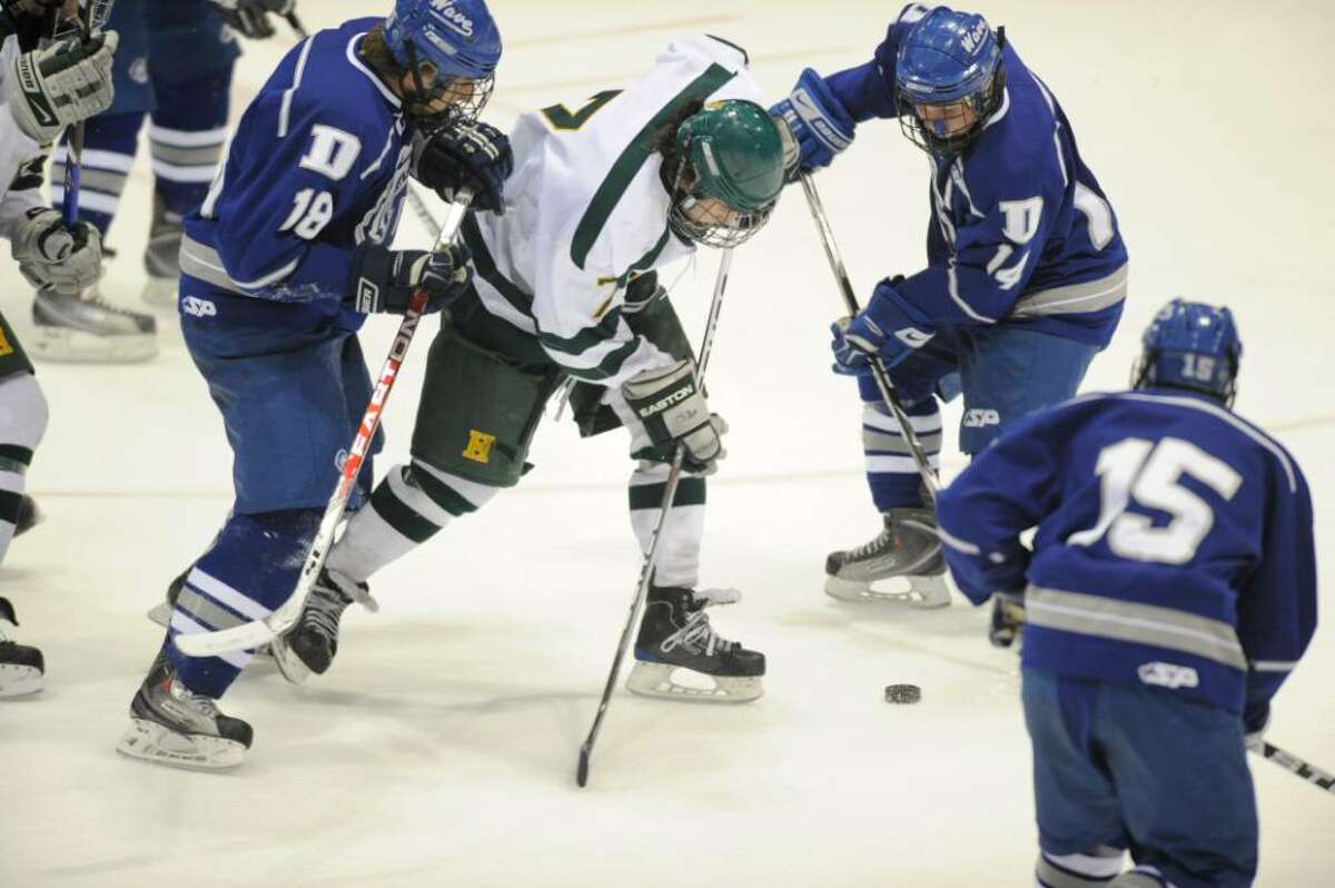 Hamden Ends Darien hockey's Cinderella ride
