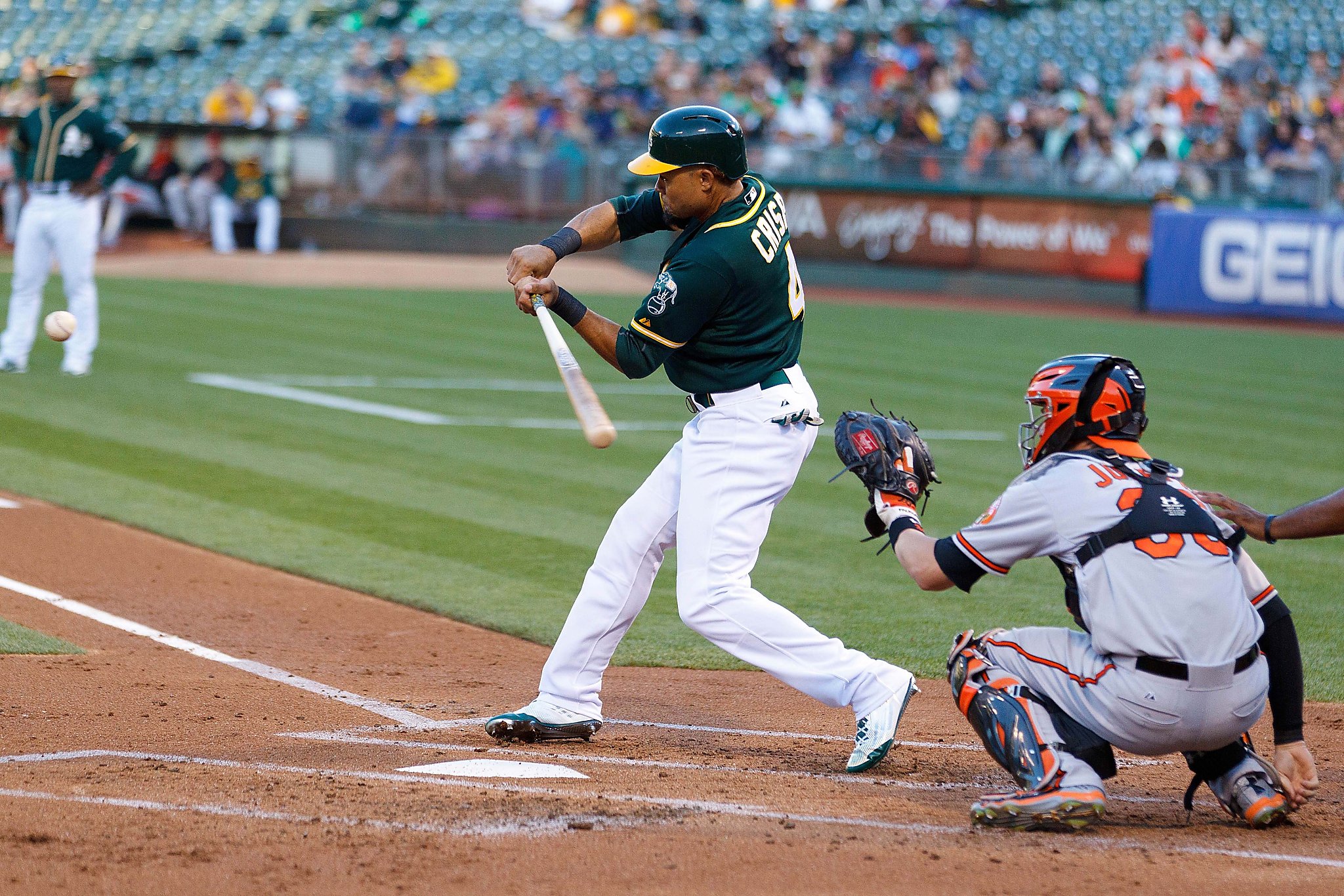 Coco Crisp returns, but Orioles thrash A’s