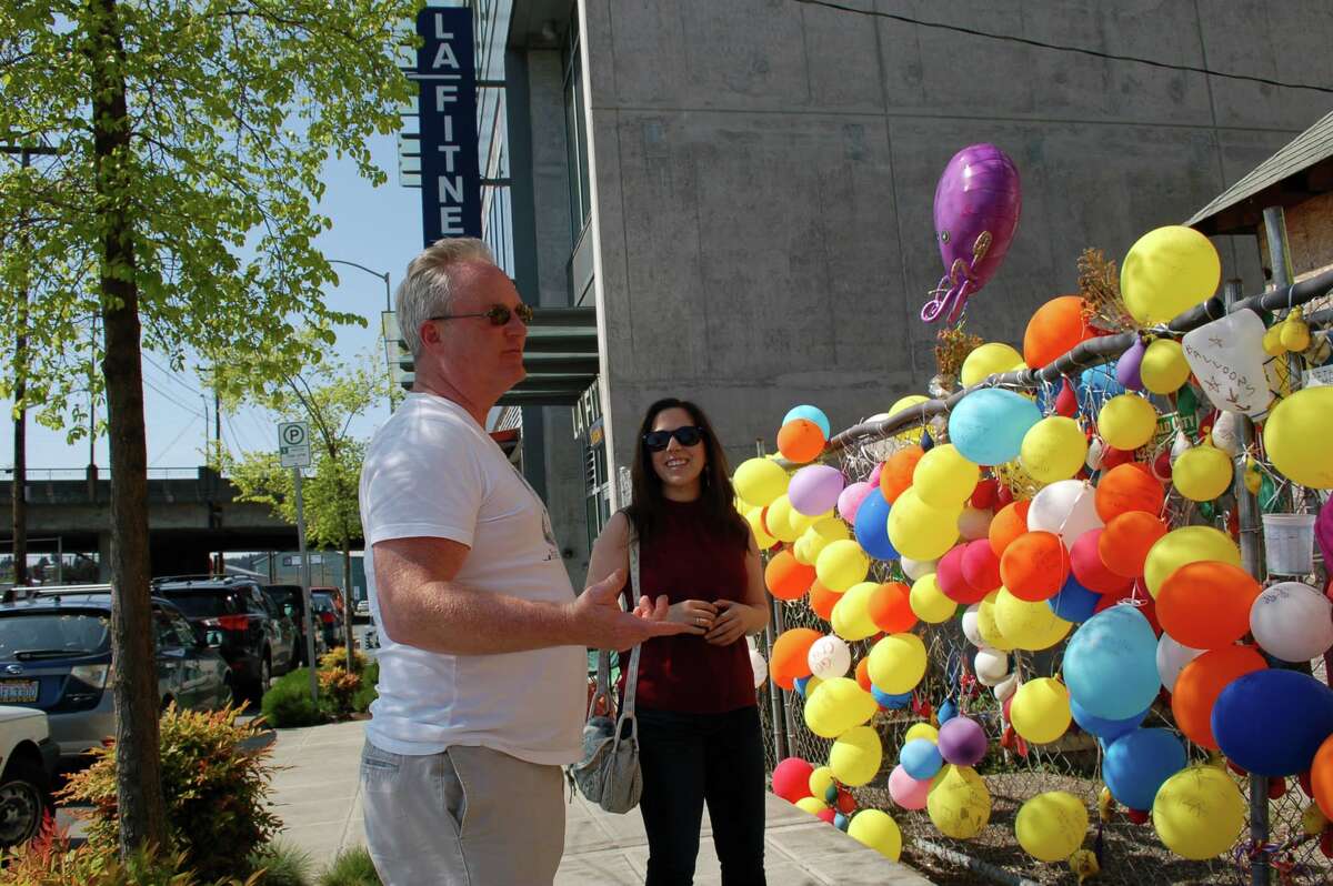 The celebrated "Up" house will be delivered to a non-profit organization