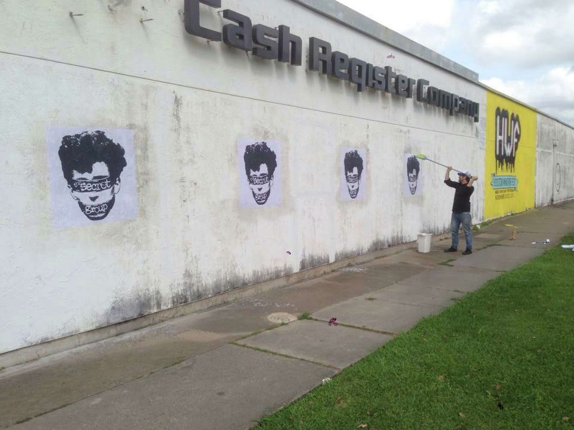 The story behind that Simpsons street art on downtown Houston's east side