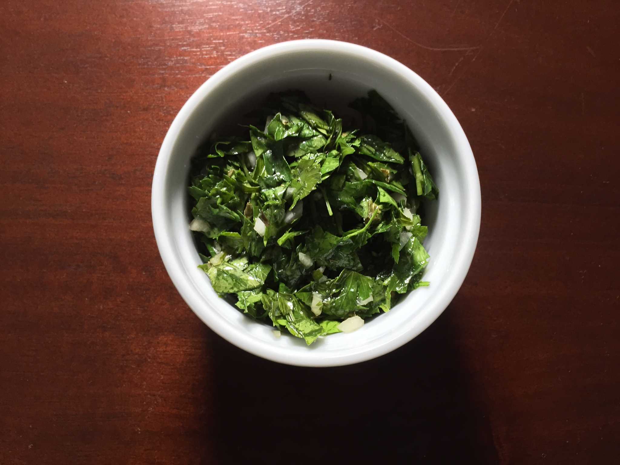 Relish: This week the Taste team is craving chimichurri