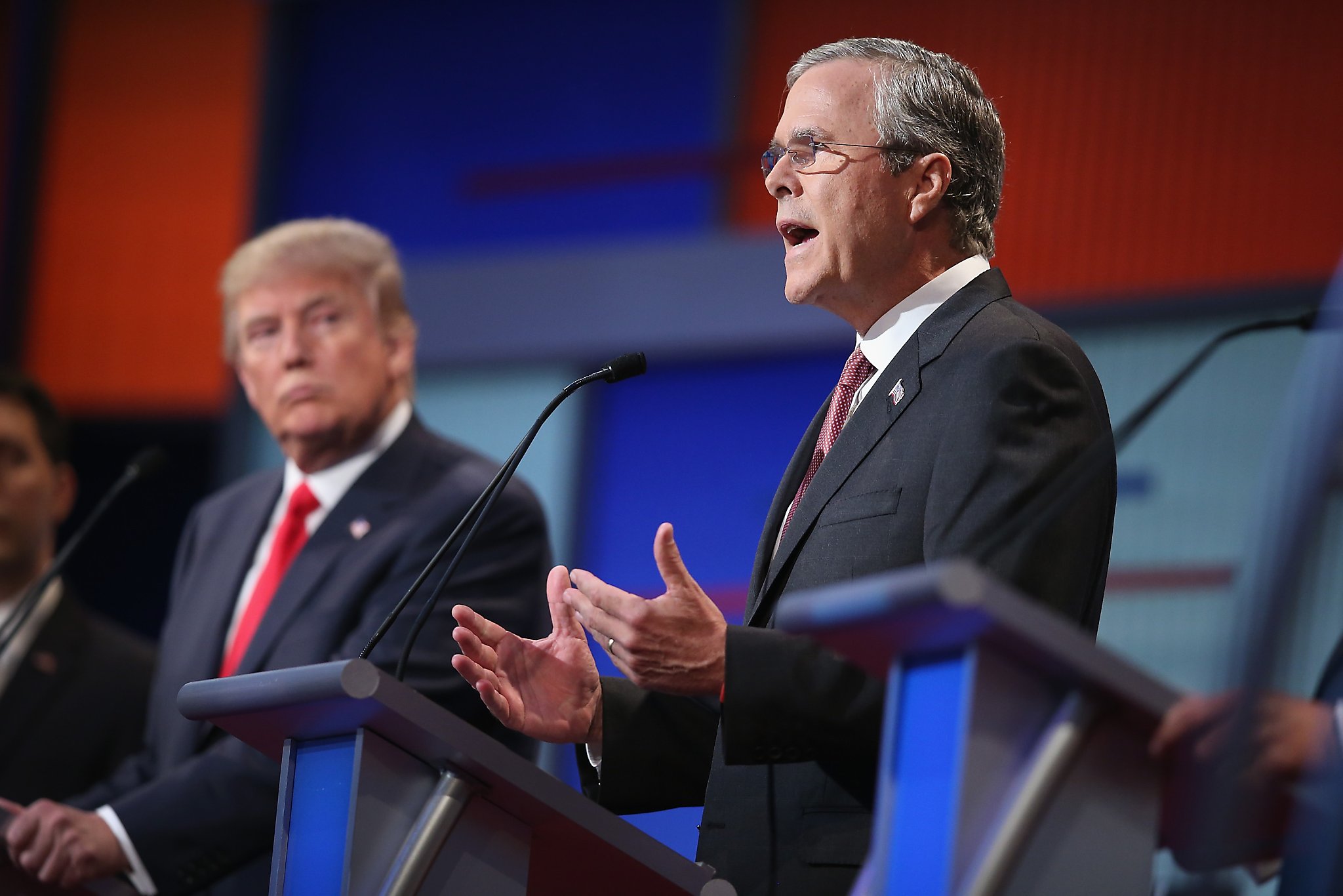 Little talk of tech, business, economy in first Republican debate