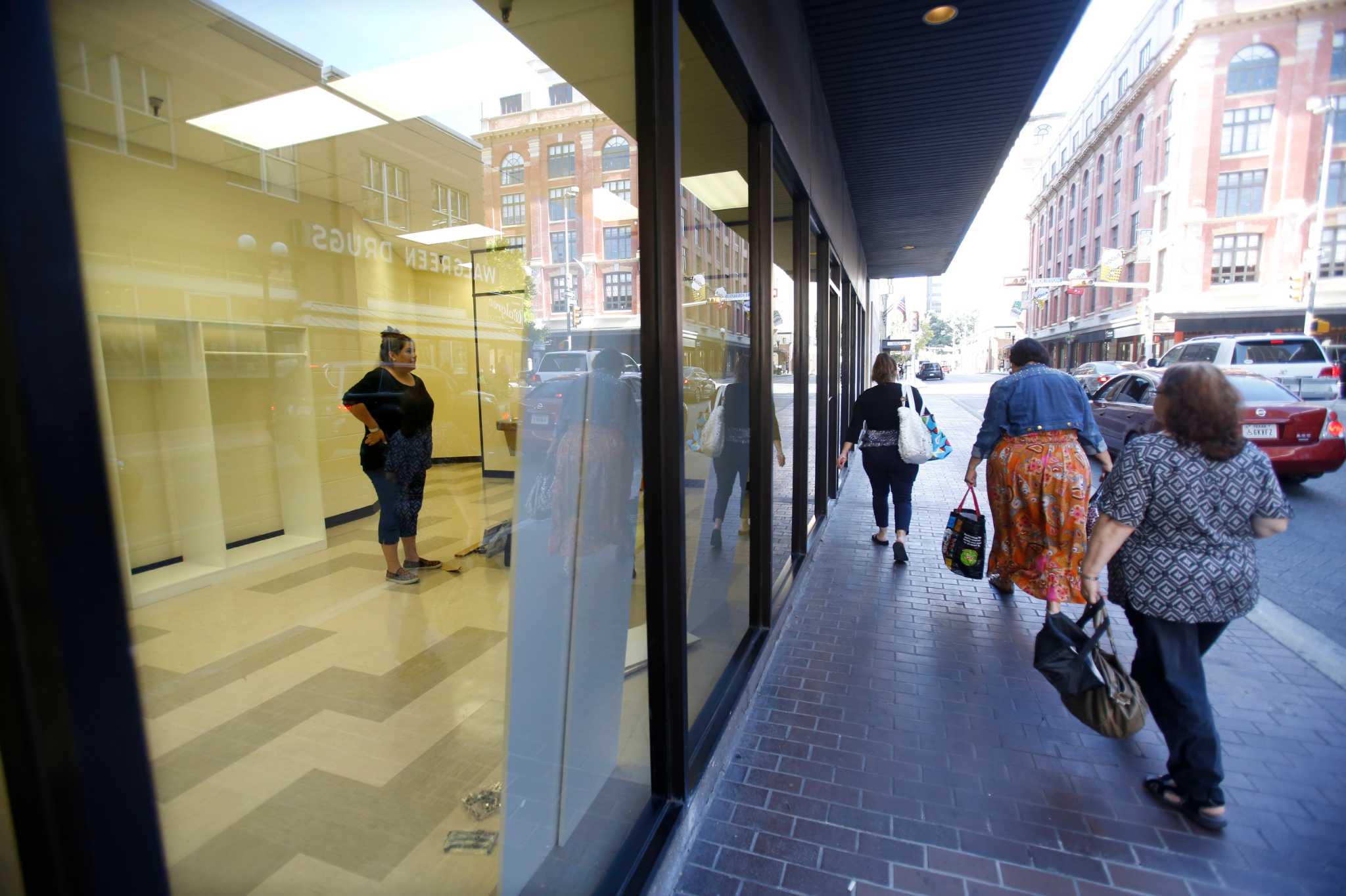 Empty downtown storefront getting rotating tenants