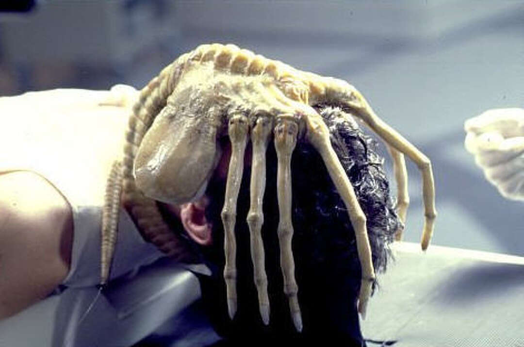 'Alien' face-hugger seen on NASA Mars rover camera?