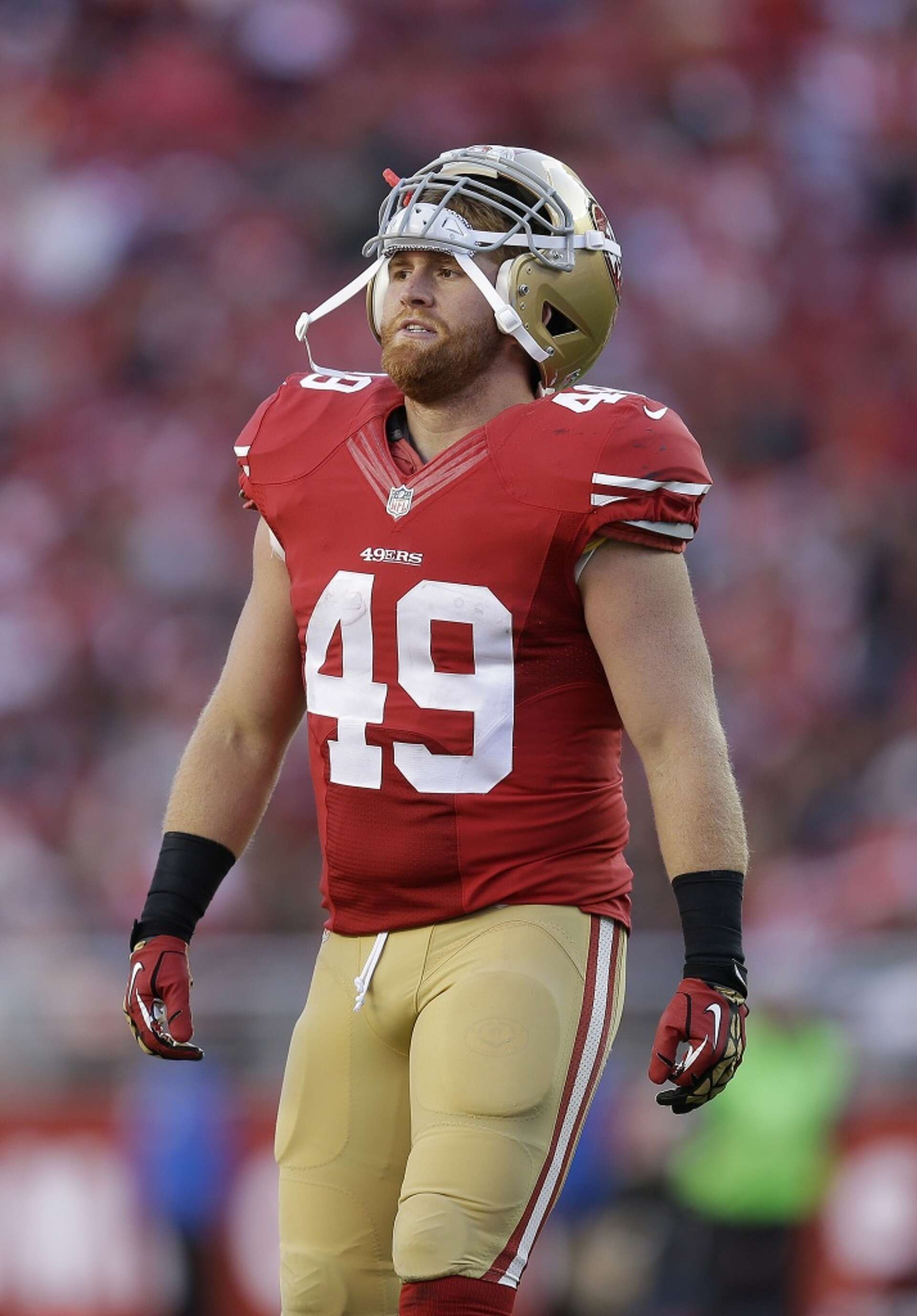 49ers release TE Bruce Miller after arrest for assault, elder abuse in ...