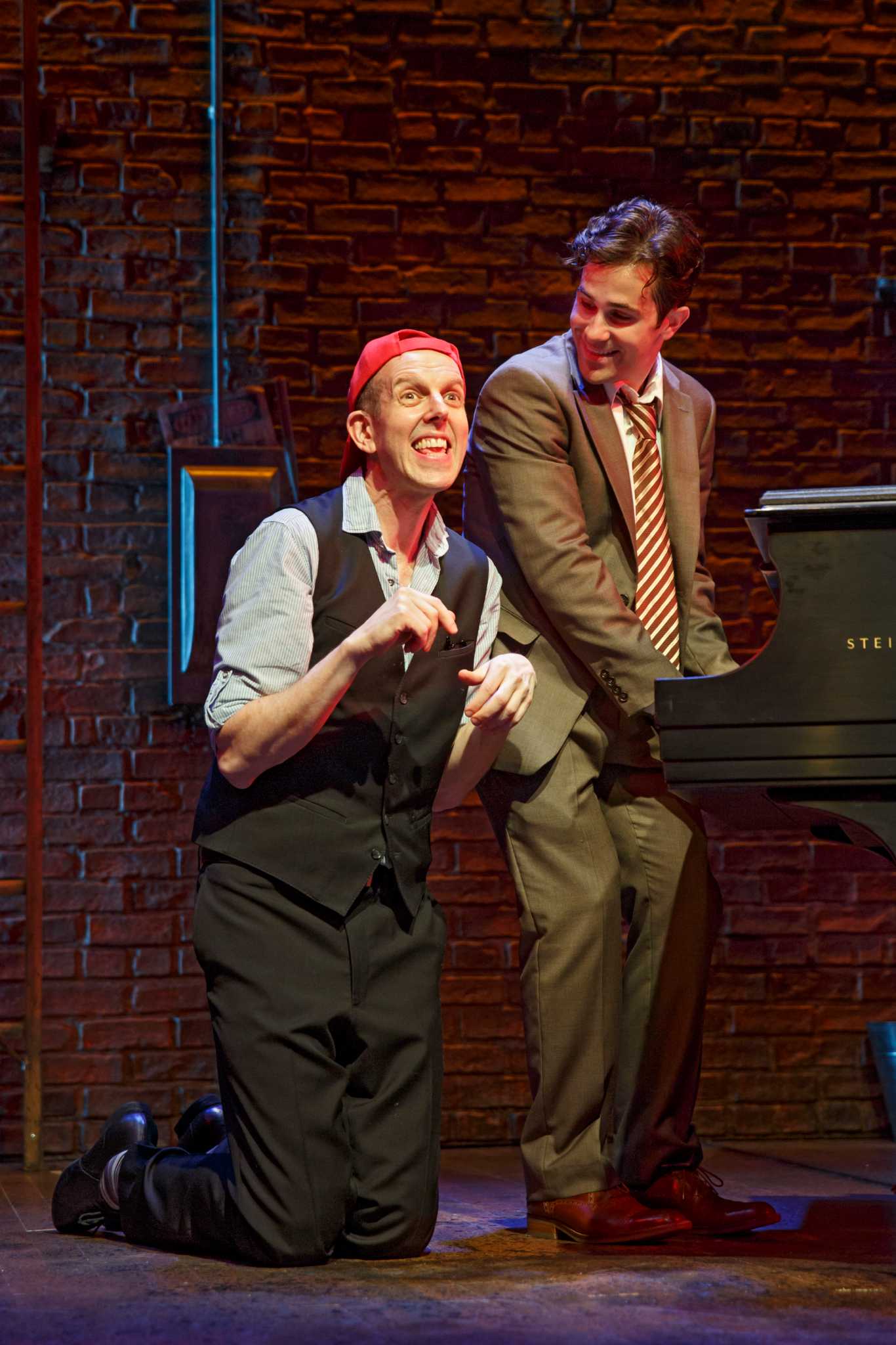 Musical mystery ‘Murder for Two’ at Long Wharf