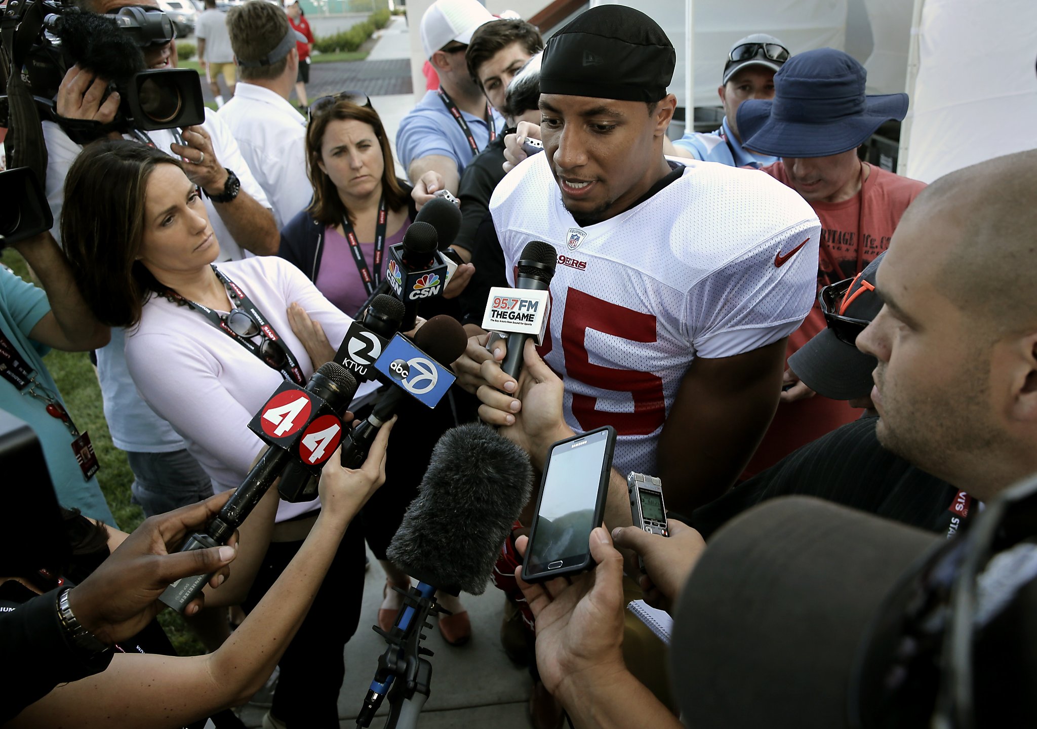 KNBR conversation with Eric Reid