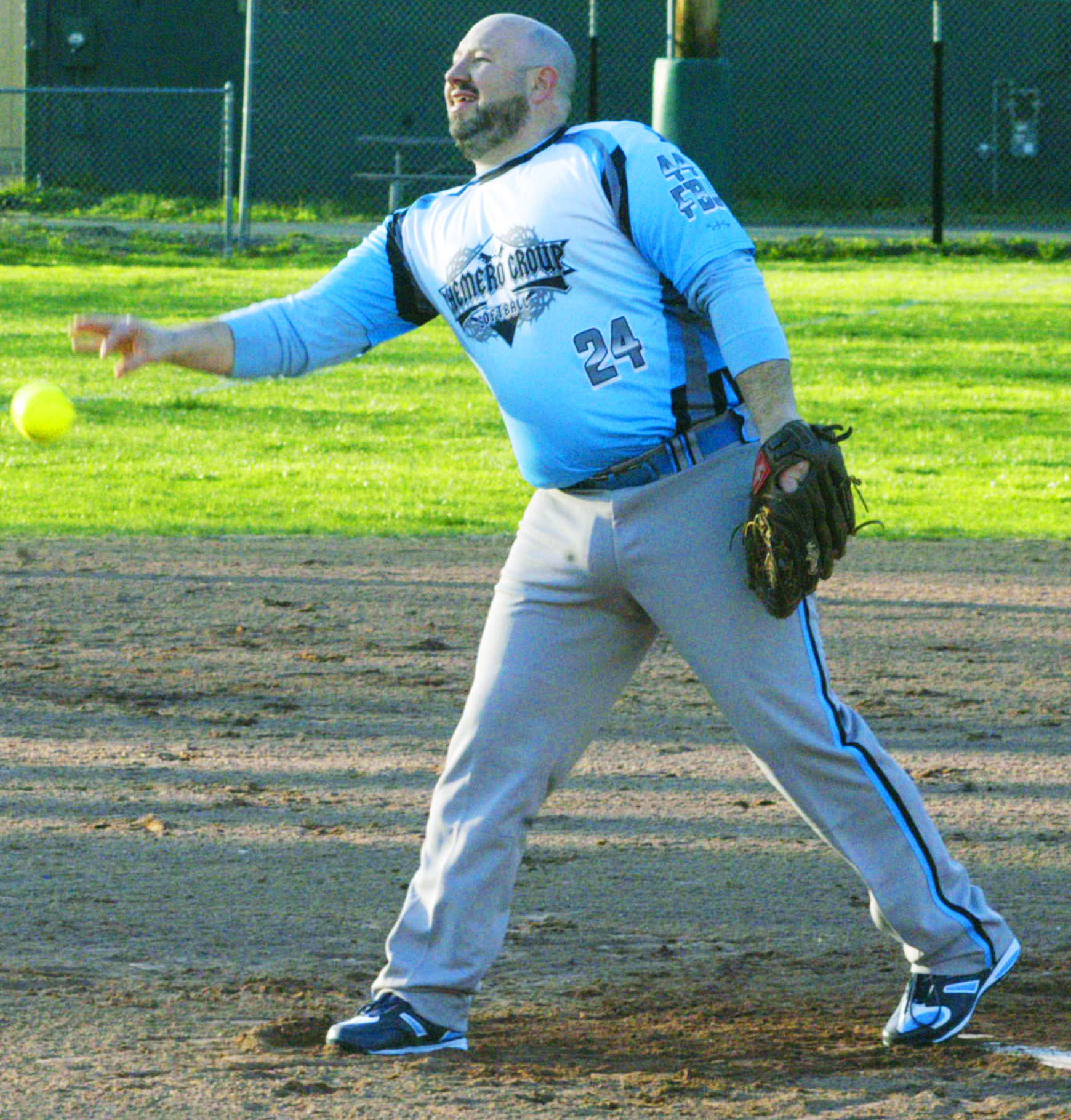 Parity reigns in men’s slowpitch softball