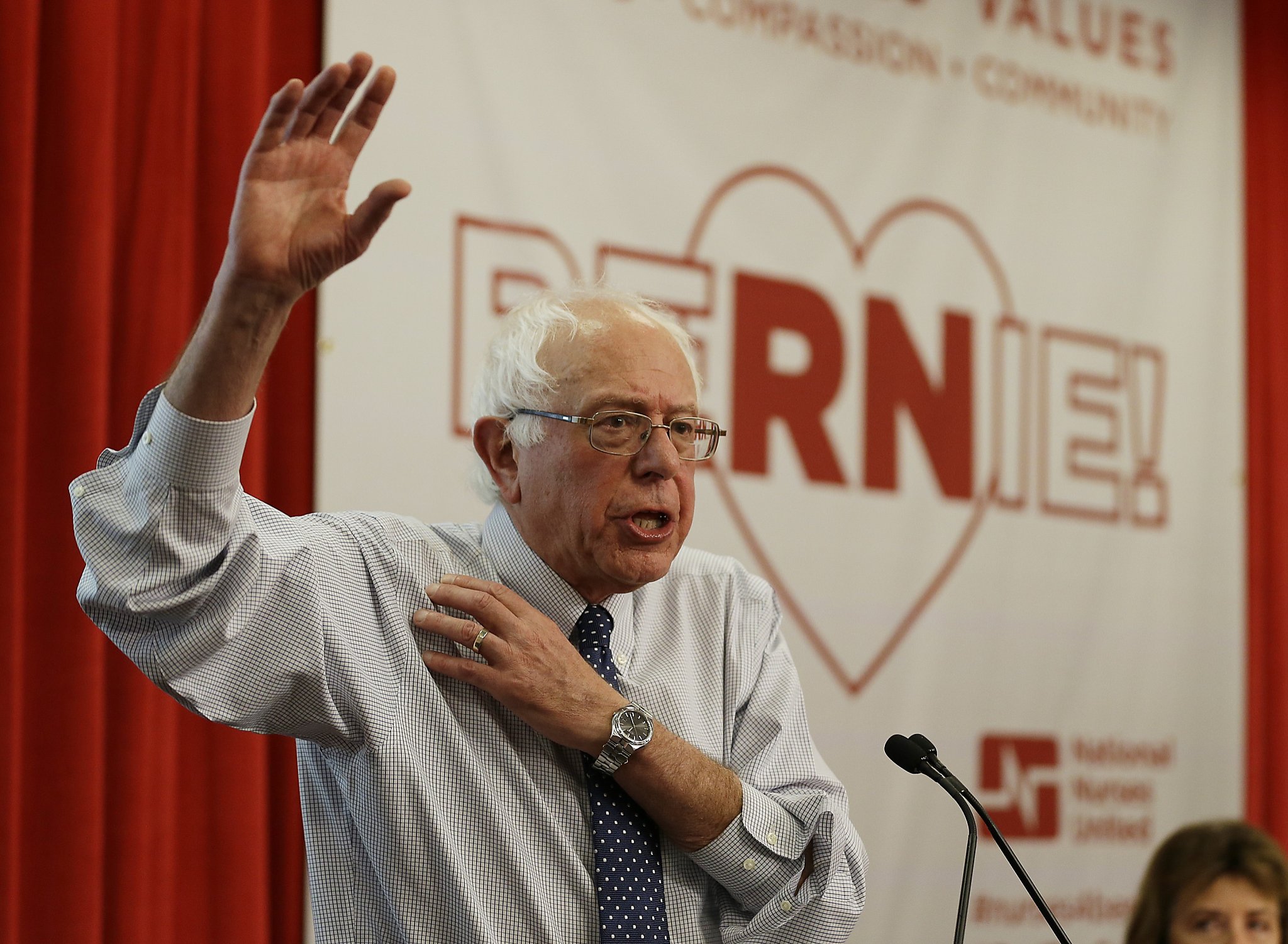 Bernie Sanders gets endorsement of big nurses union