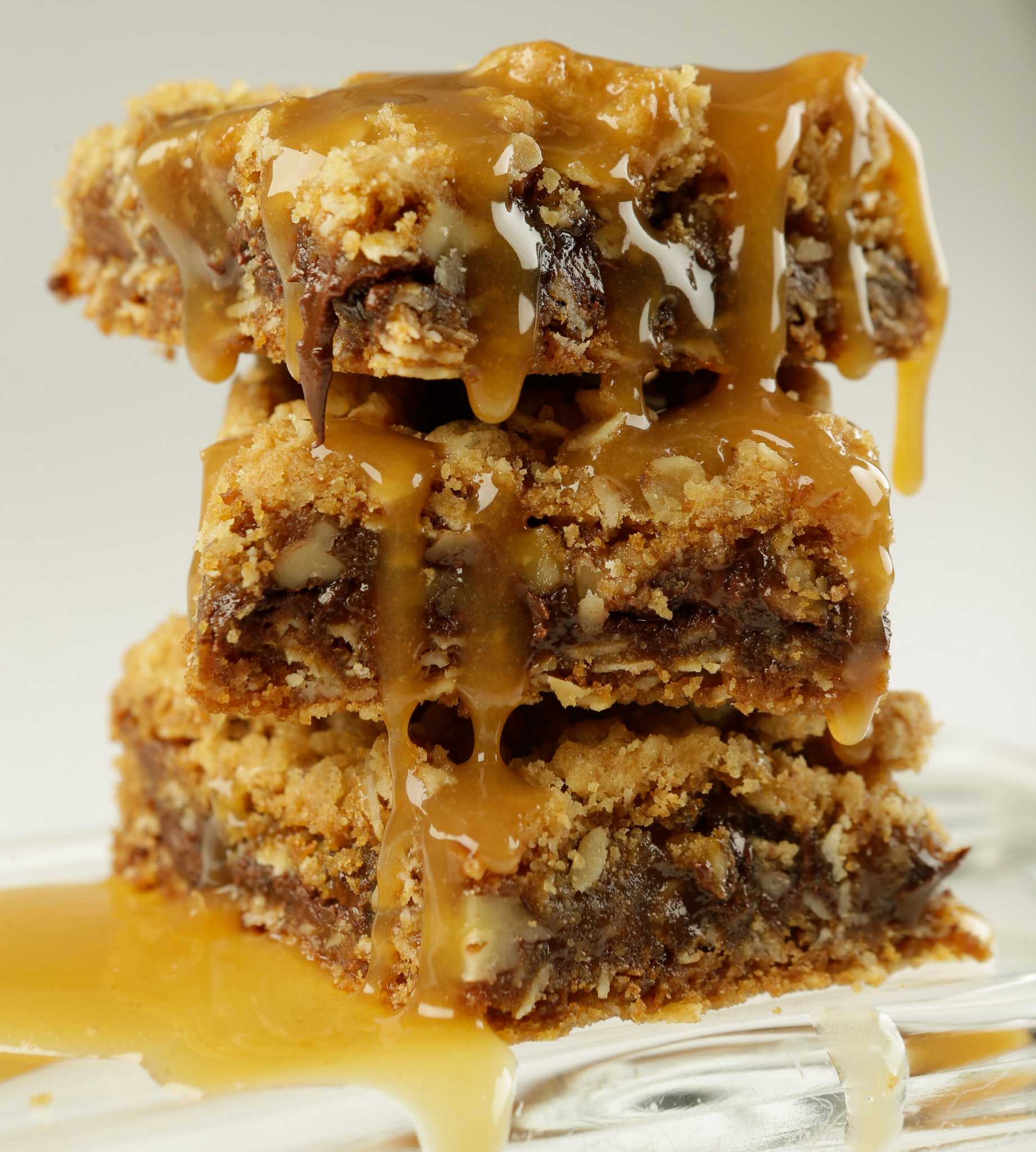 These are a few of my favorite things, all in one gooey bar