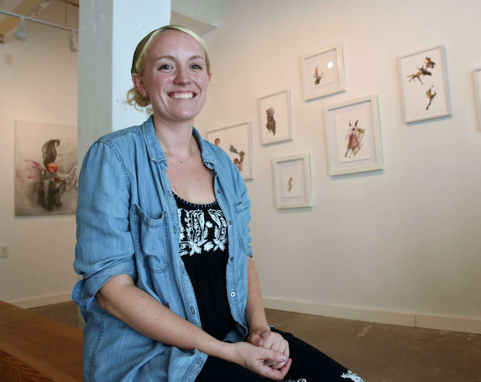 Collage artist’s work has struck a nerve