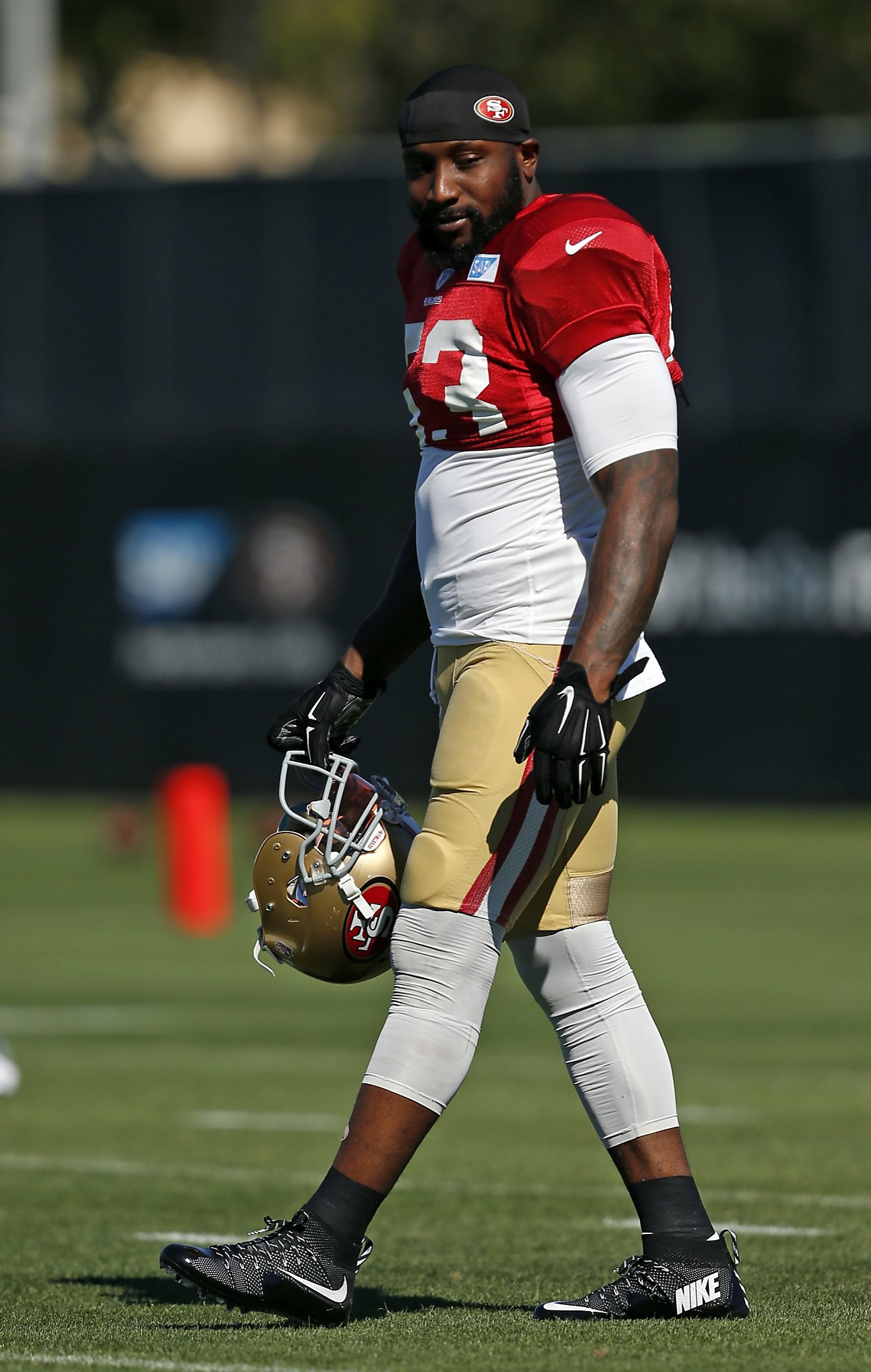 49ers’ NaVorro Bowman defends warm-up routine