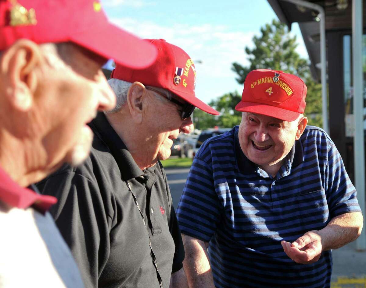 Photos: WWII Marine vets head to Washington for V-J Day ceremony