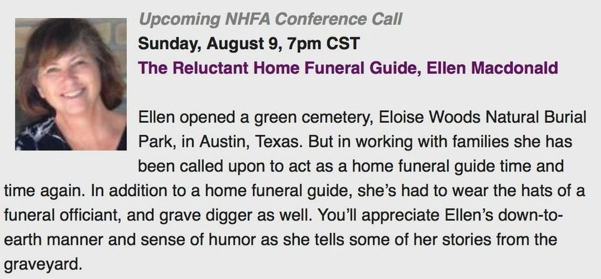 Eloise Woods, Austin-area 'green' cemetery, allows loved ones to bury ...