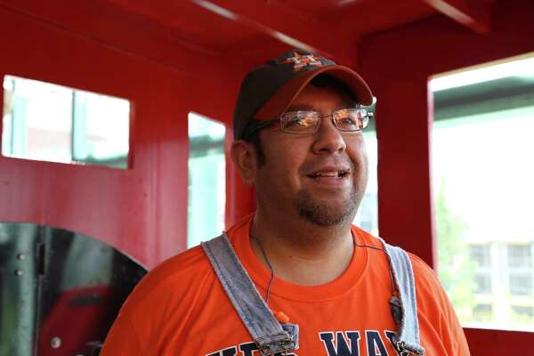 ‘Astros Train Guy’ only — and busiest — conductor in MLB - ExpressNews.com