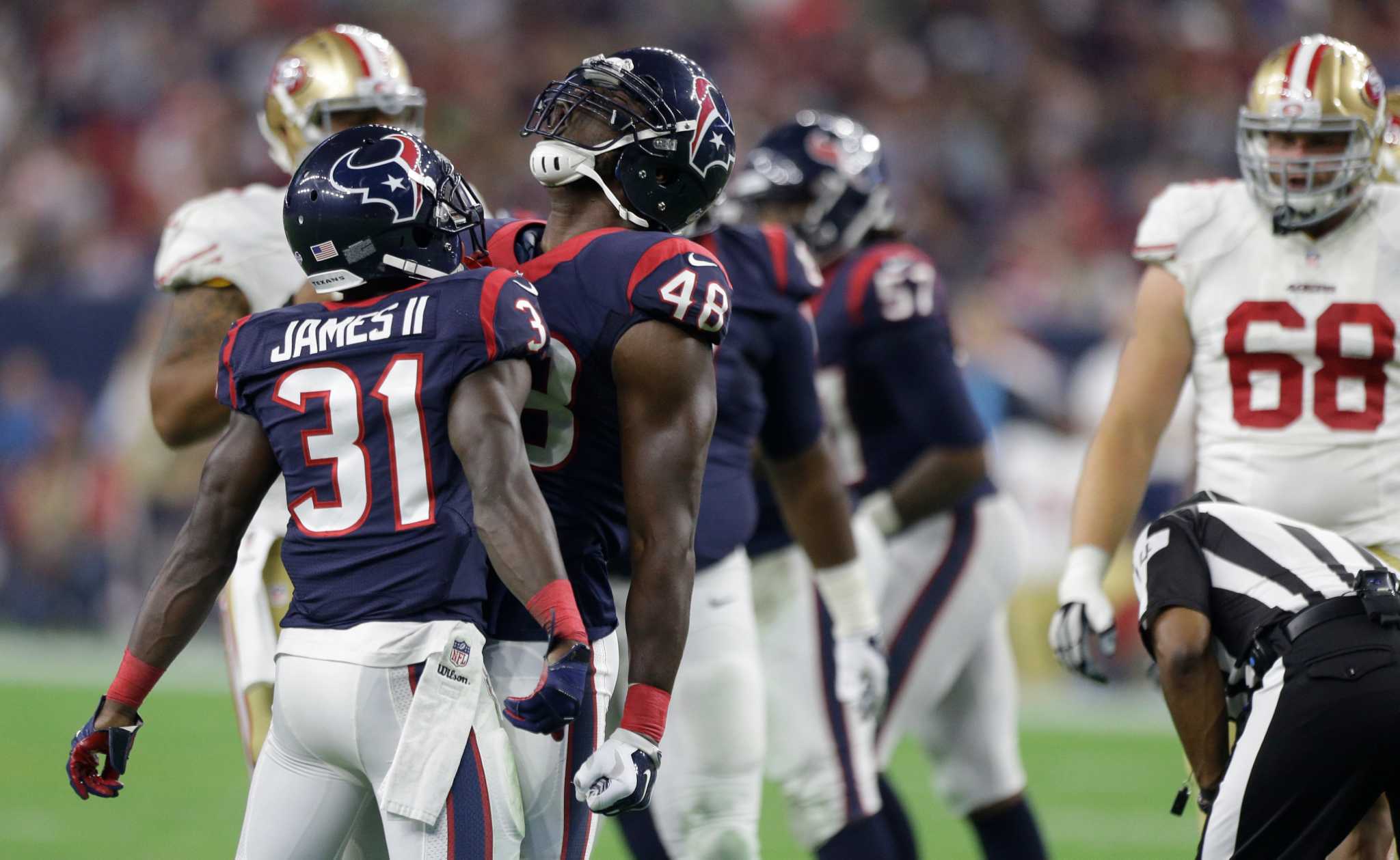 Texans' defense light years ahead of last year's preseason opener