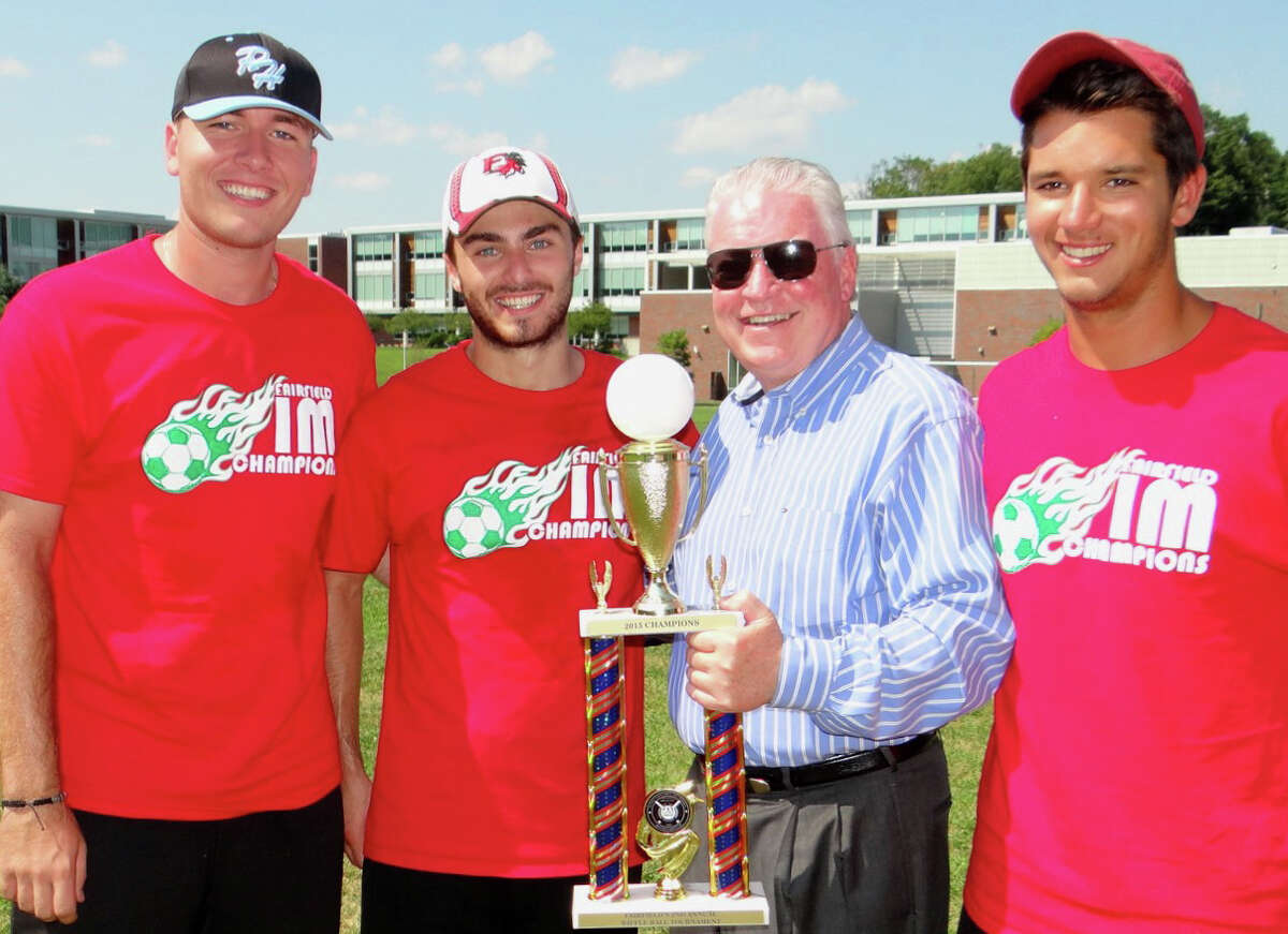 Fairfield U. squad claims town’s Wiffle Ball crown