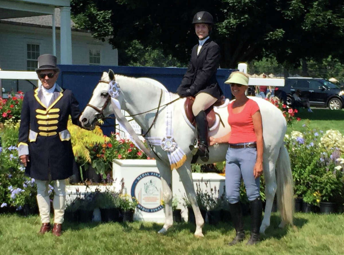 Locals participate in horse competition