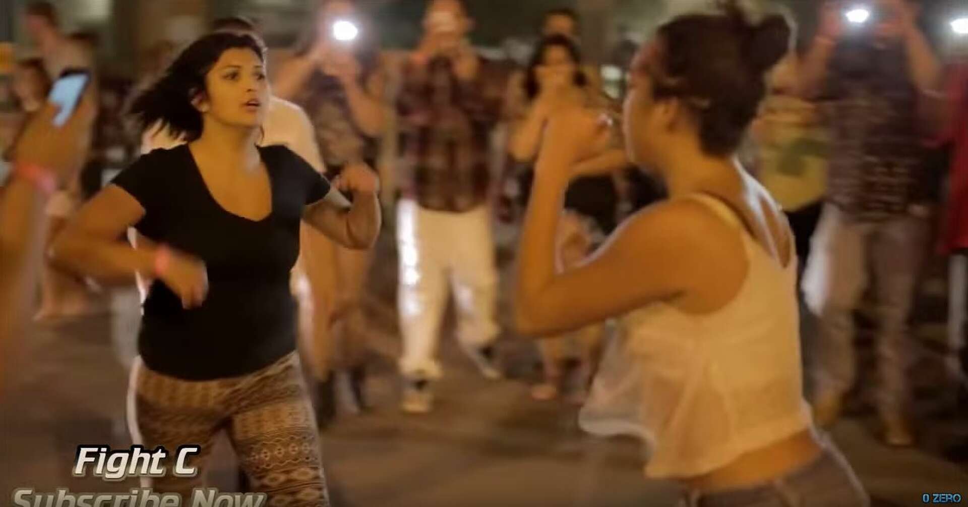 Social media amazed by high-def video of 'girl fight on 6th Street'