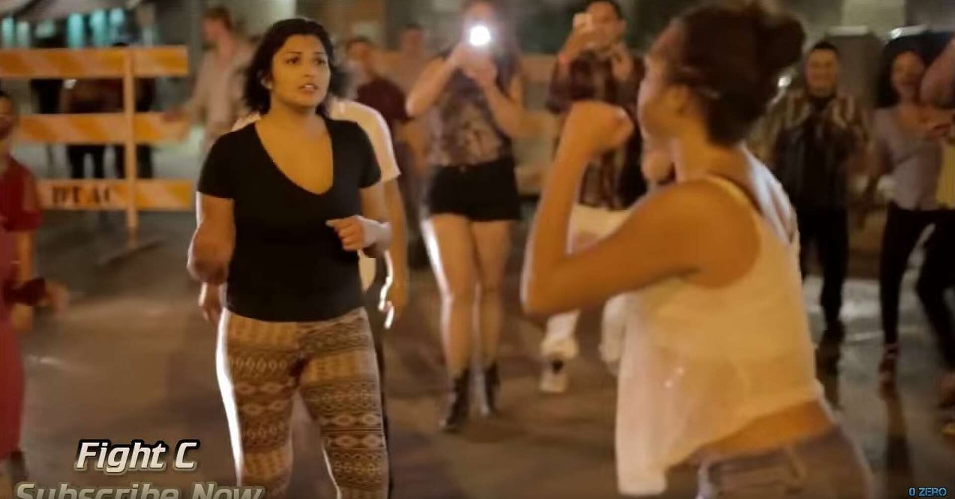 Social media amazed by high-def video of 'girl fight on 6th Street'