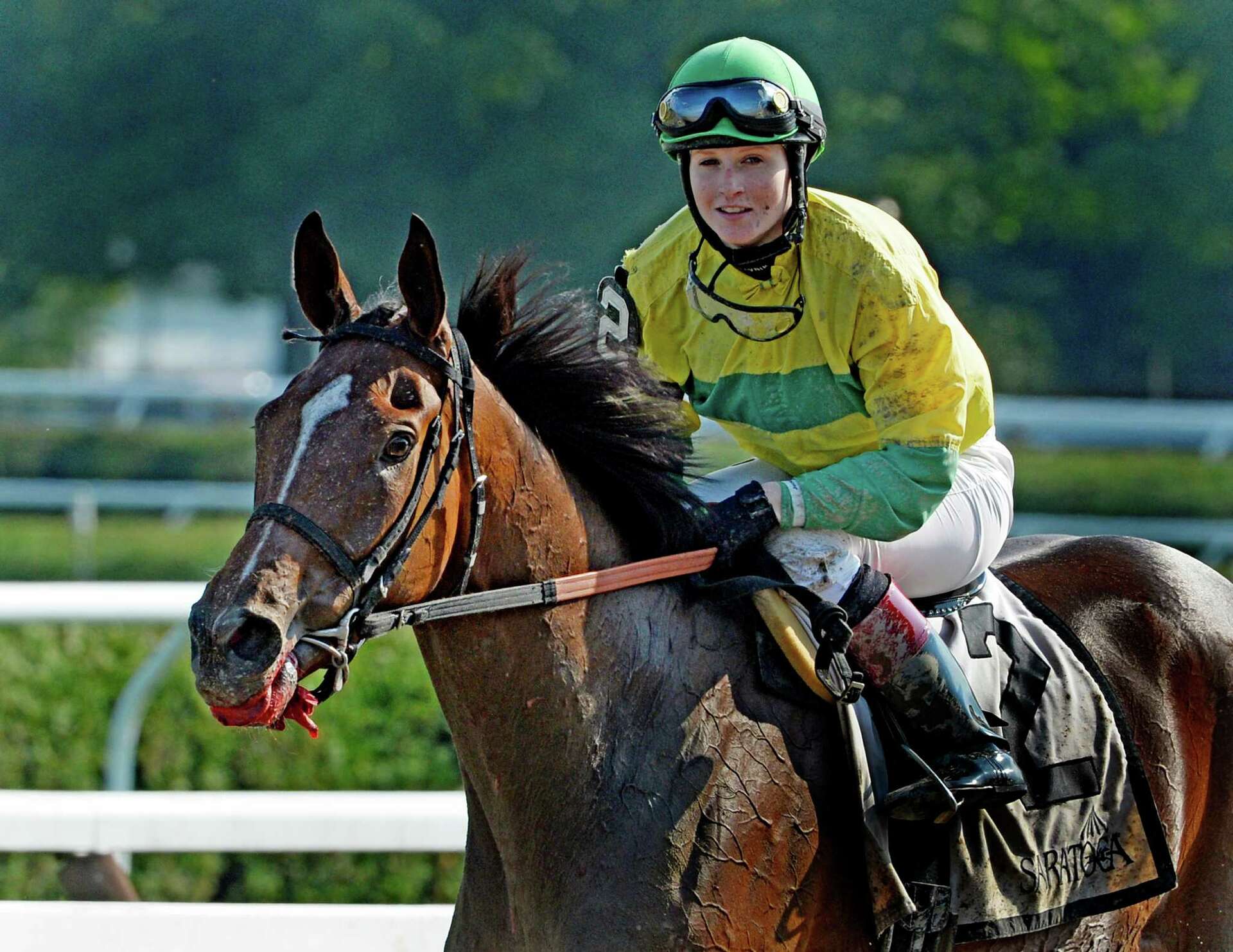 Former jockey Rosie Napravnik finds joy in 'retirement,' motherhood