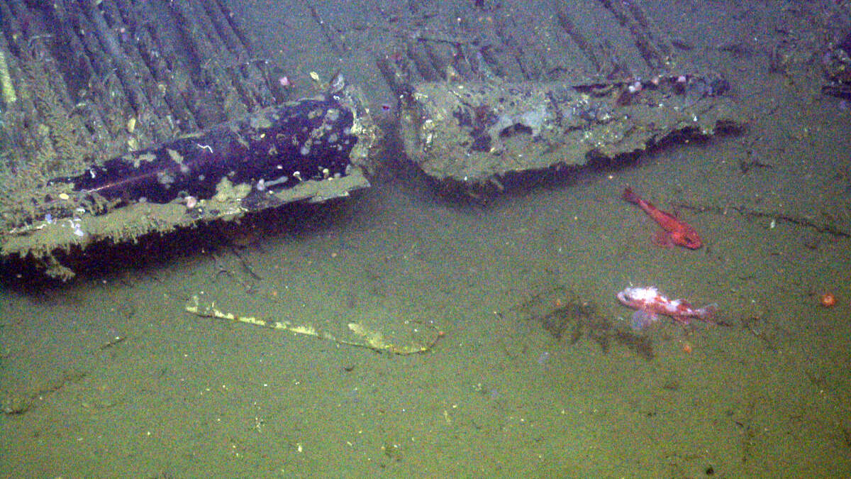 Flying aircraft carrier sunken at bottom of Pacific Ocean explored by ...