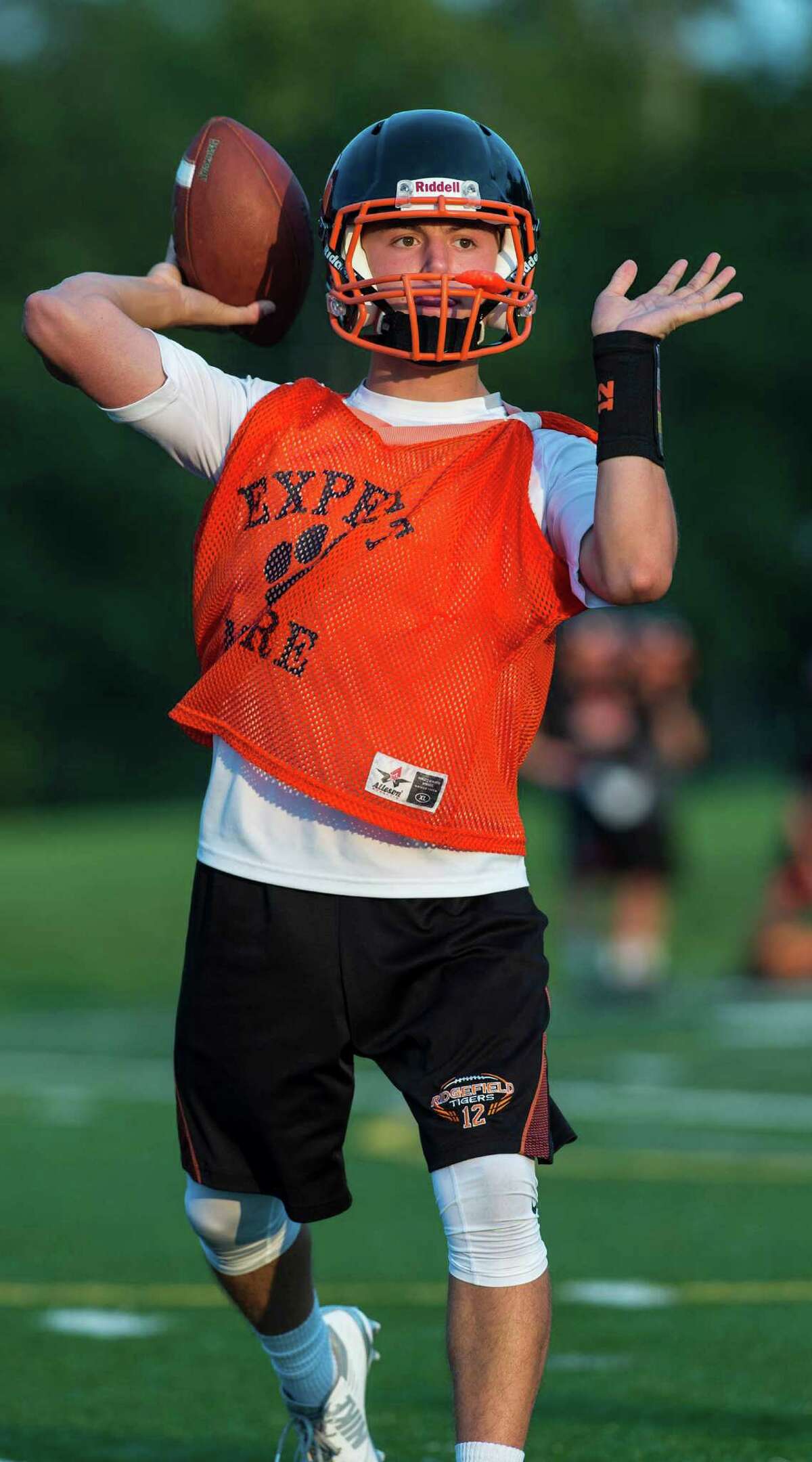 Ridgefield High football team determined to regain its prowess