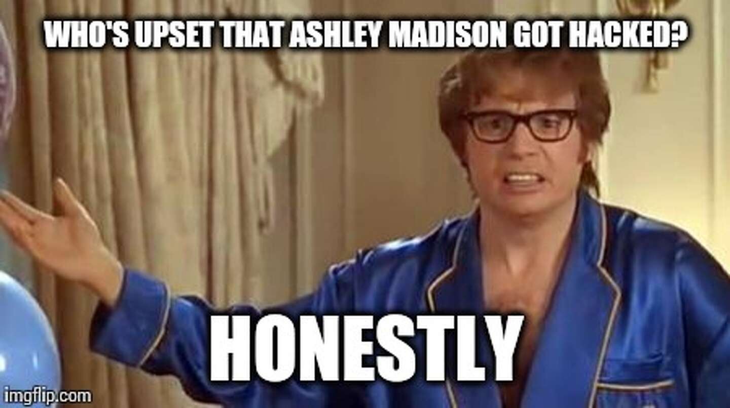 Memes show Ashley Madison really is having the worst day ever