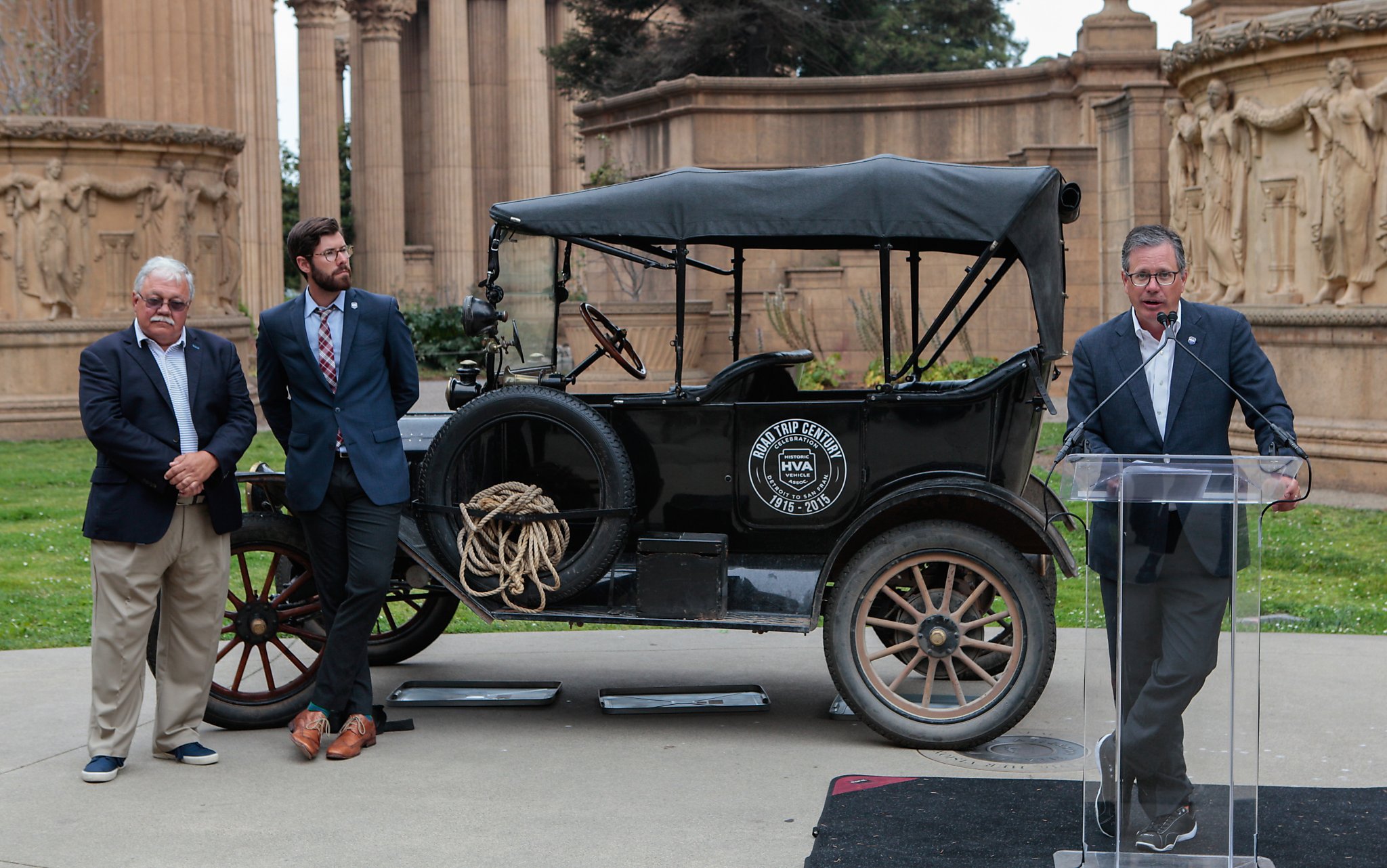 Century-old Model T rolls into S.F. after 3,600-mile road trip