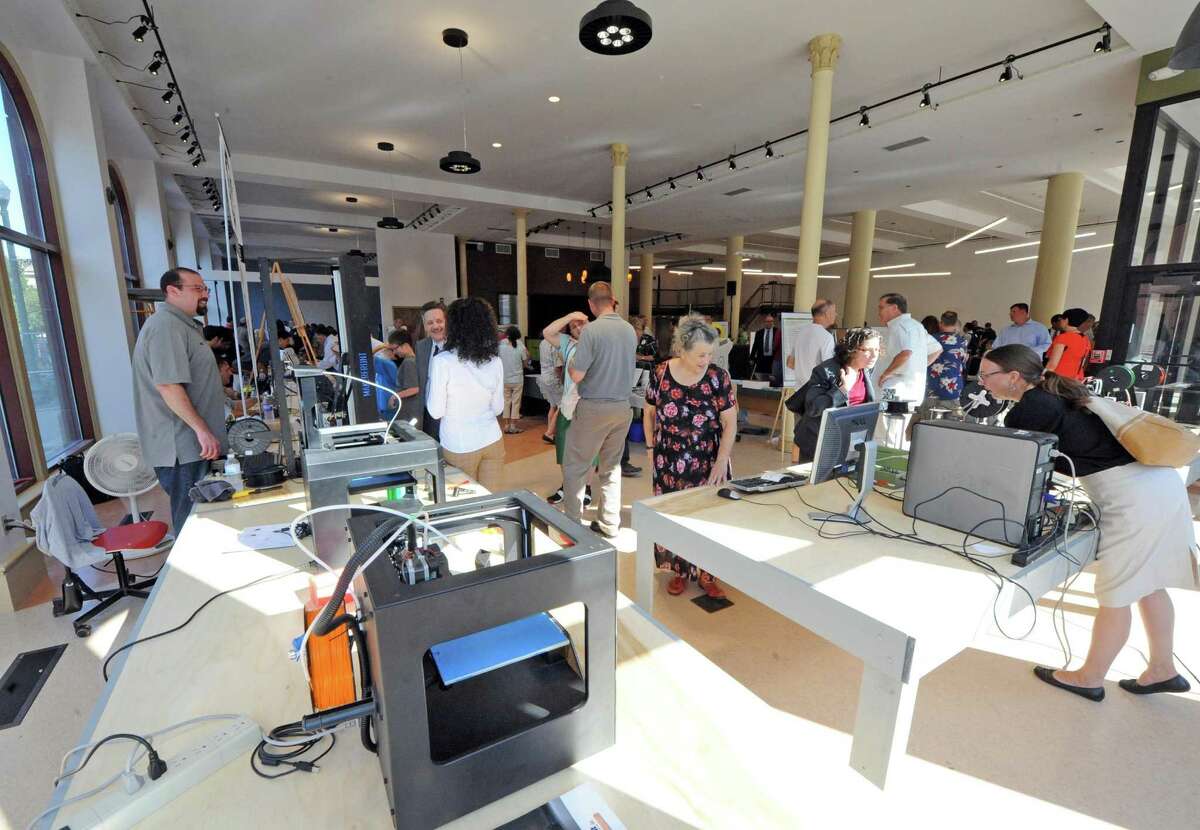 Photos: Tech Valley Center of Gravity opens office at Quackenbush Building