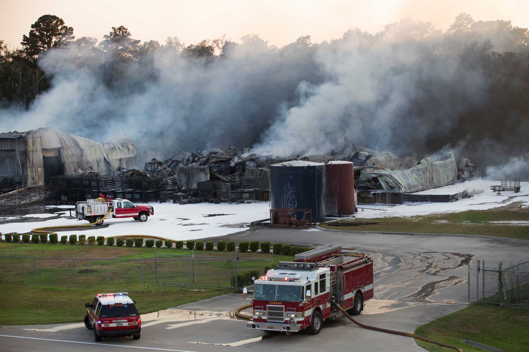 Investigators: Conroe plant fire was an accident