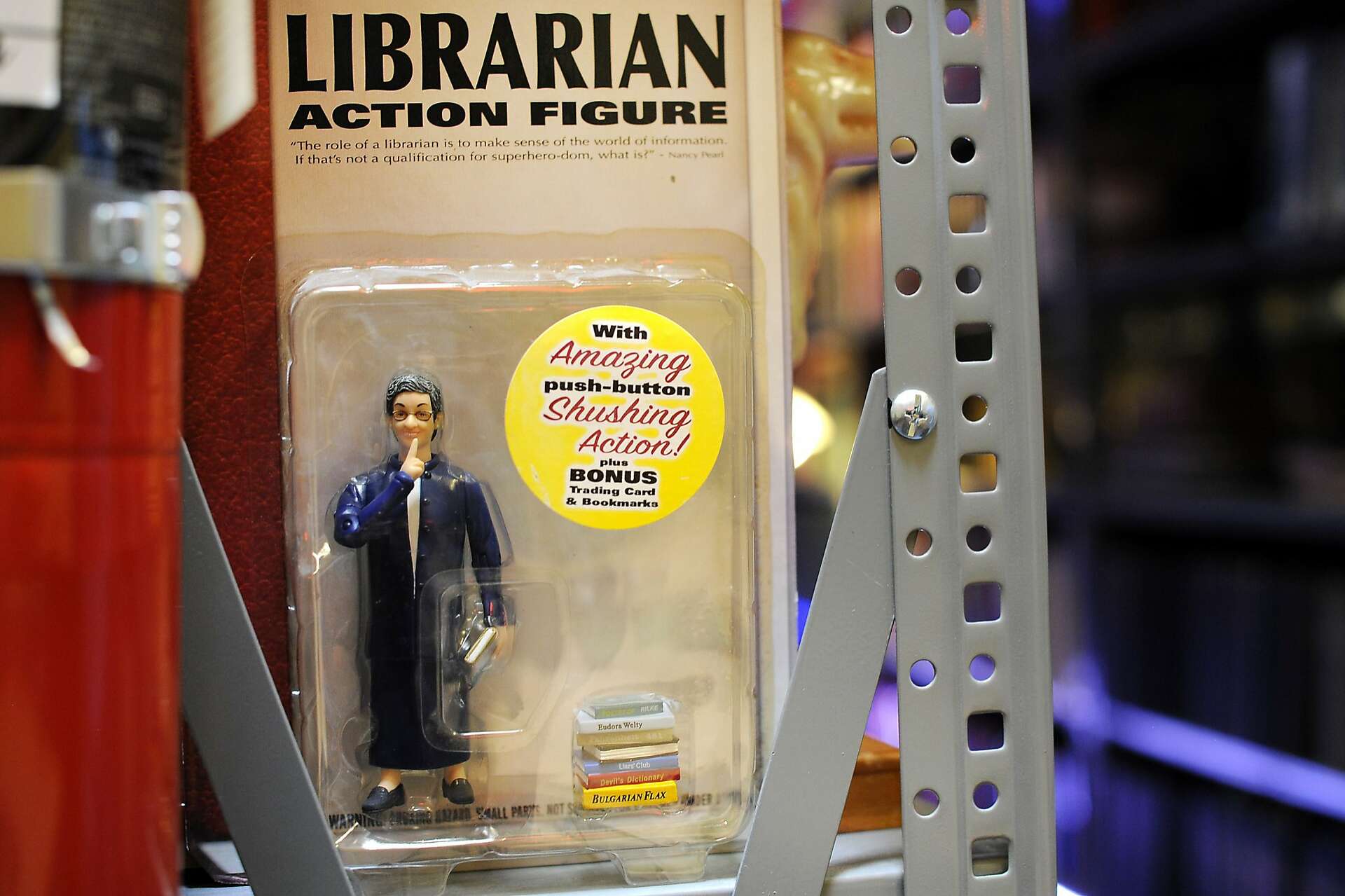 An idiosyncratic library squirreled away in SoMa