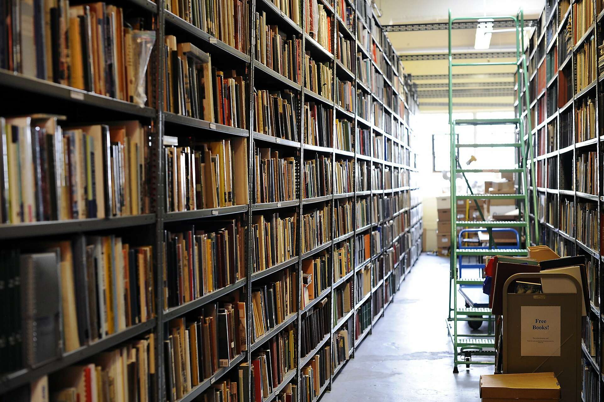 An idiosyncratic library squirreled away in SoMa