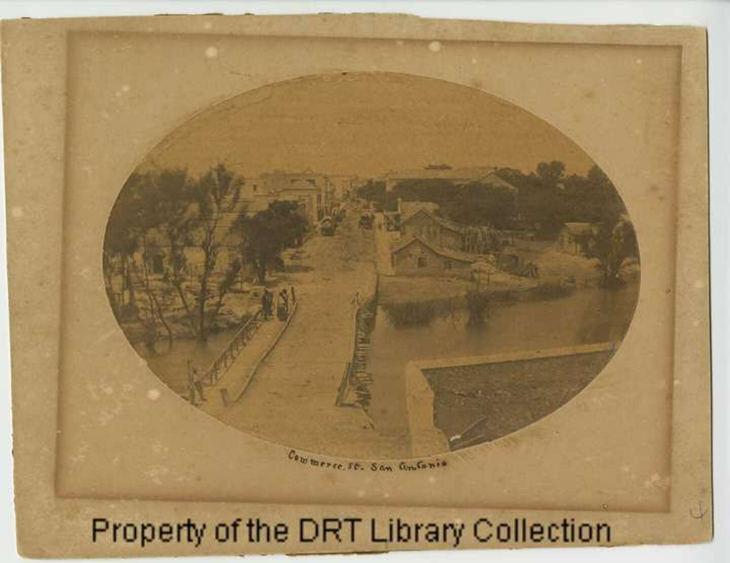 This photo of the Alamo is the oldest known image of Texas