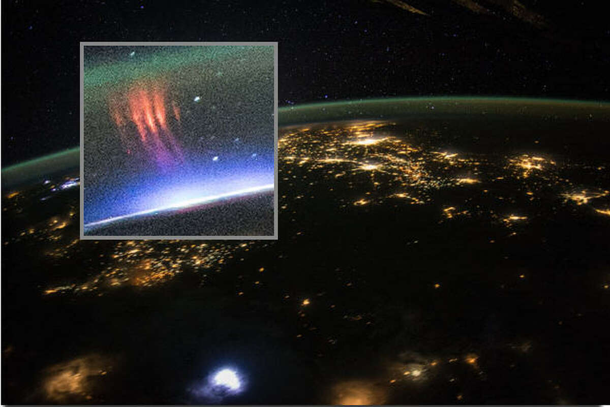 Space Station captures rare 'red sprites' emanating from clouds