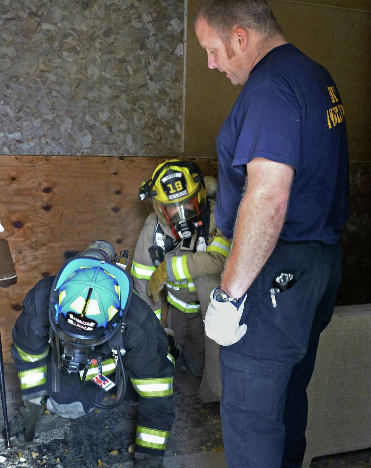 Photos: Learning how to fight fires