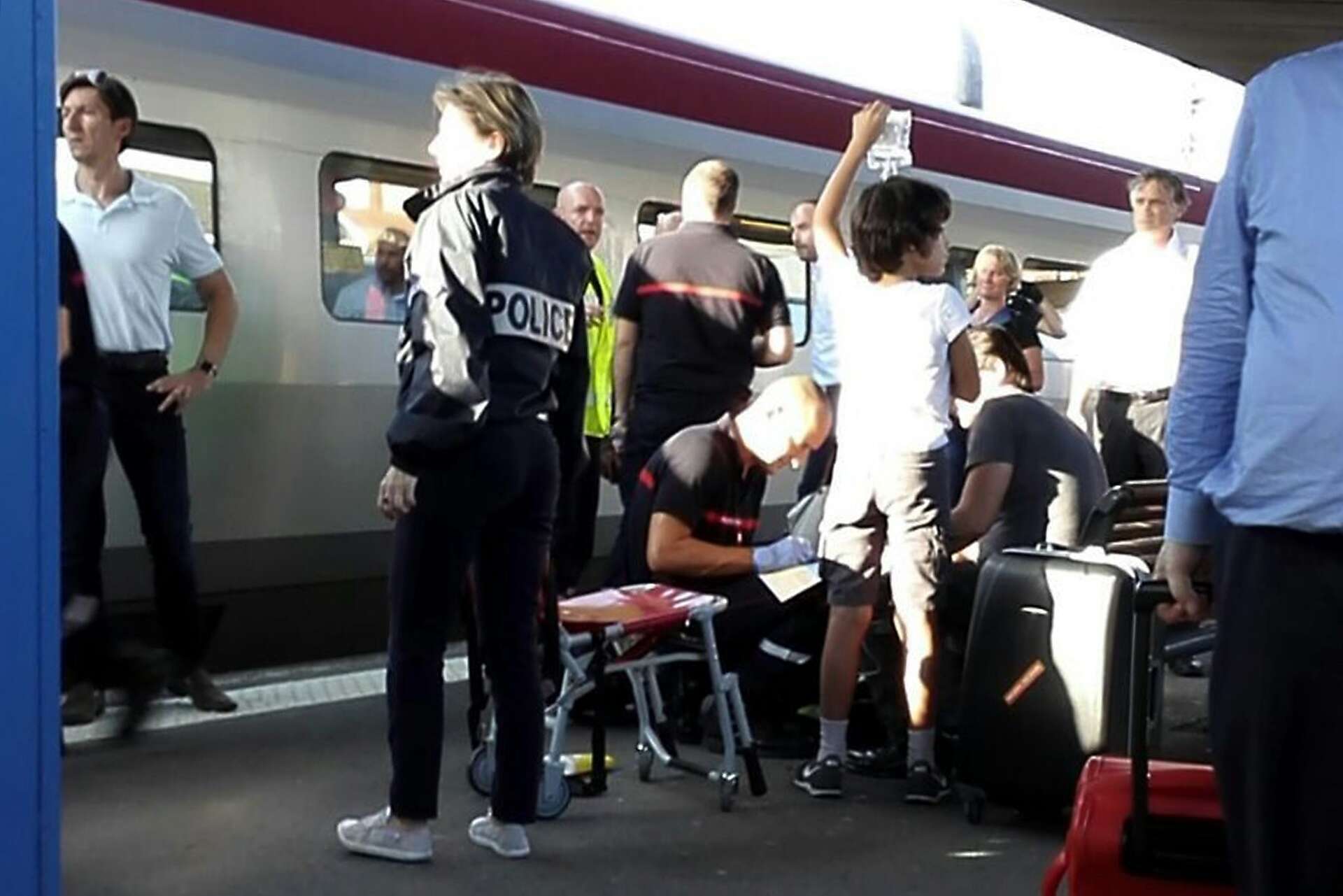 Northern California men hailed as heroes in train attack